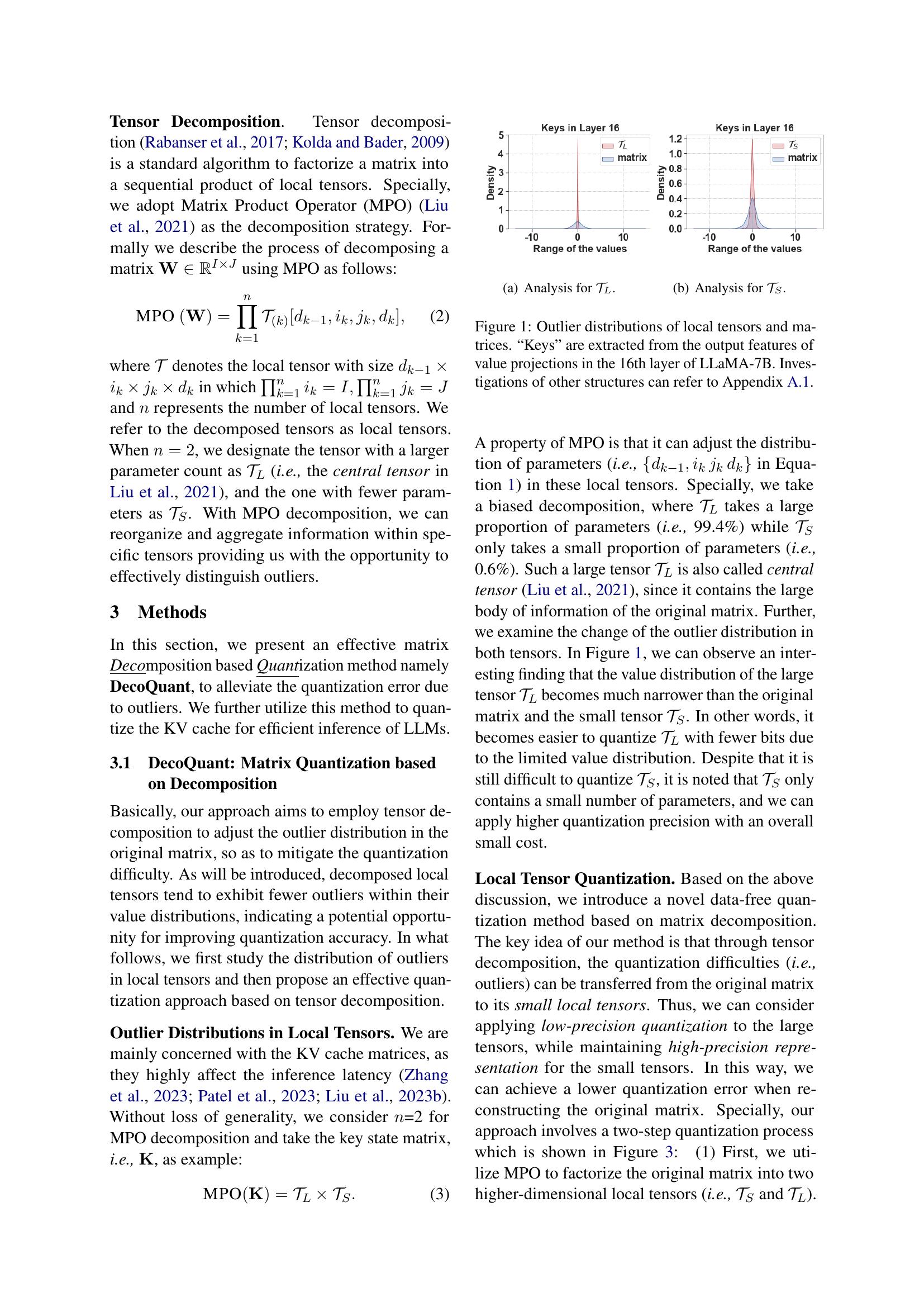 Unlocking Data-free Low-bit Quantization with Matrix Decomposition for KV Cache Compression - 智源社区论文