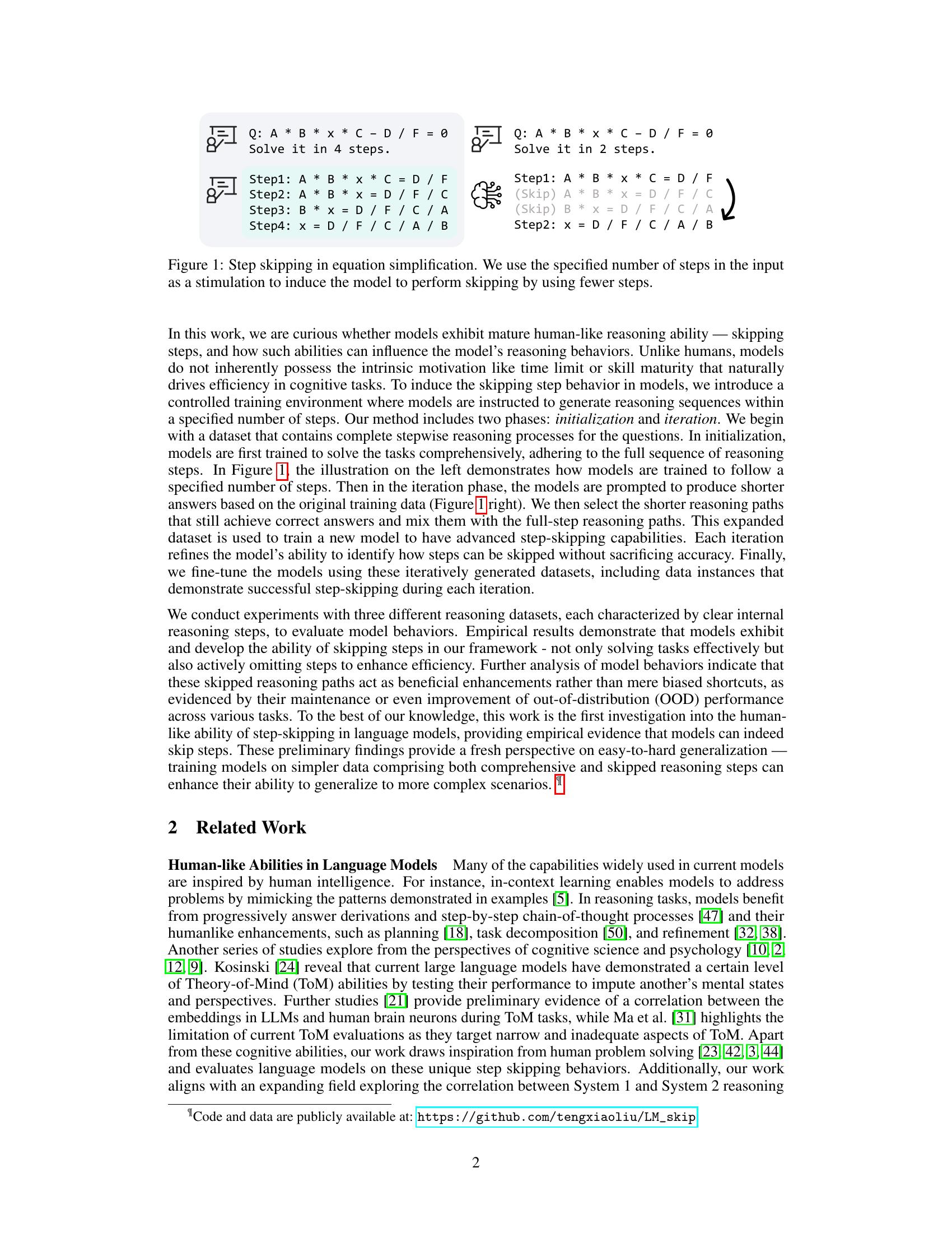 Can Language Models Learn to Skip Steps? - 智源社区论文
