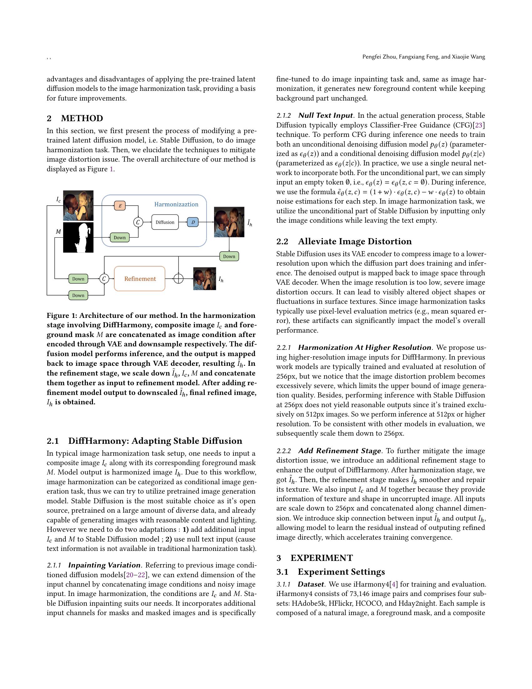 DiffHarmony: Latent Diffusion Model Meets Image Harmonization - 智源社区论文