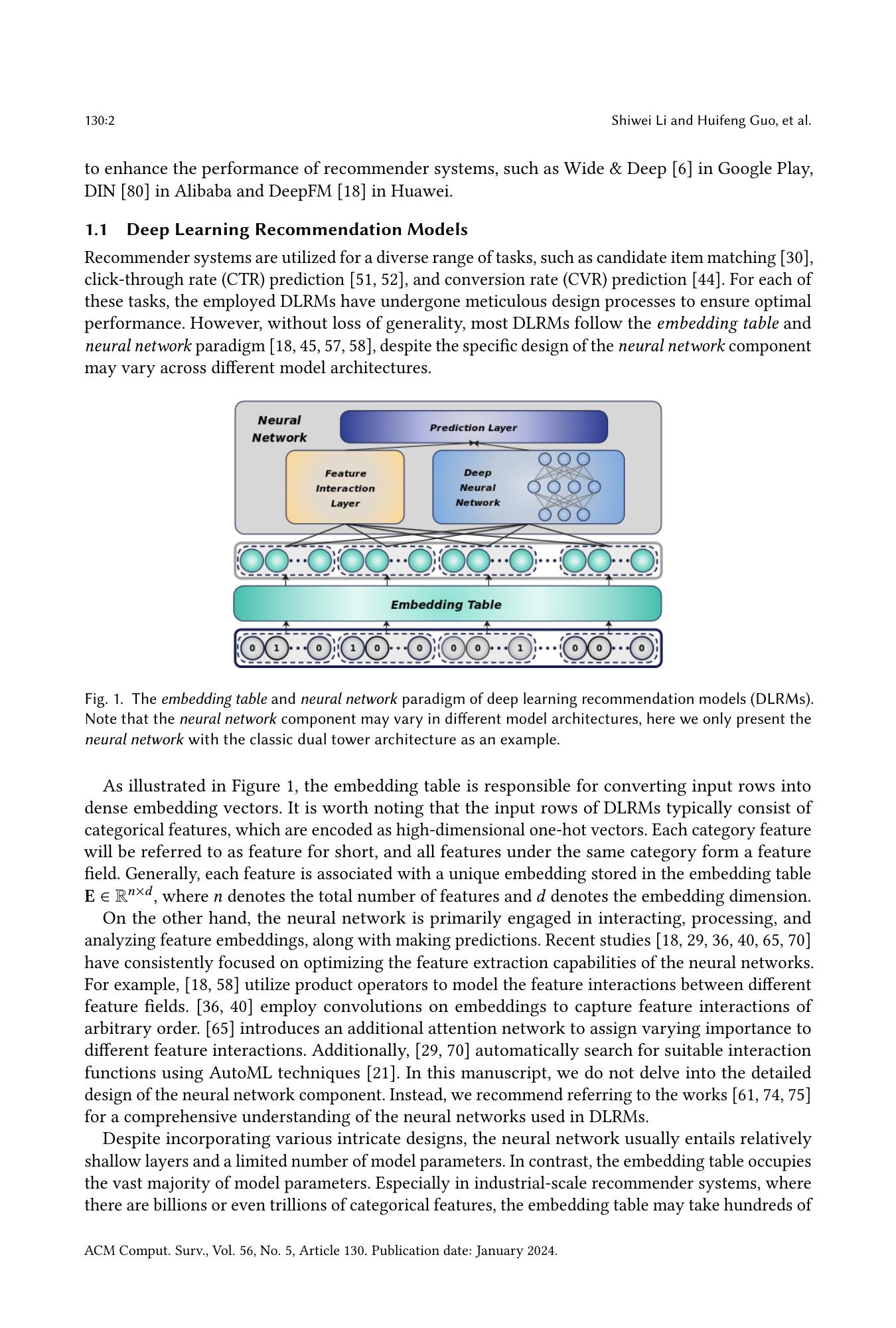 Embedding Compression in Recommender Systems: A Survey - 智源社区论文