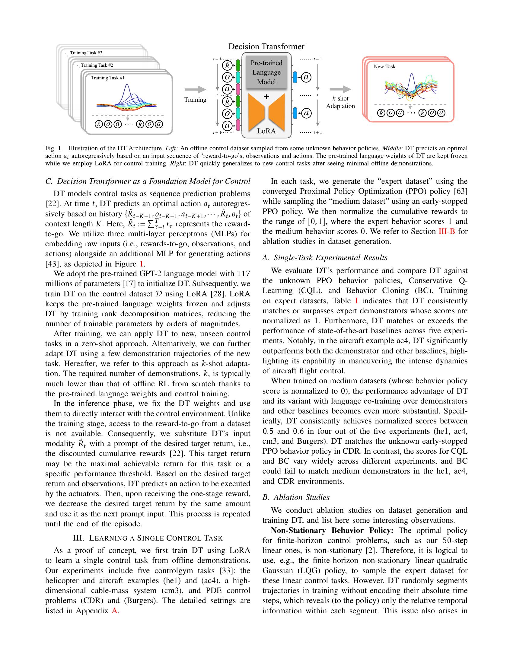 Decision Transformer as a Foundation Model for Partially Observable Continuous Control - 智源社区论文