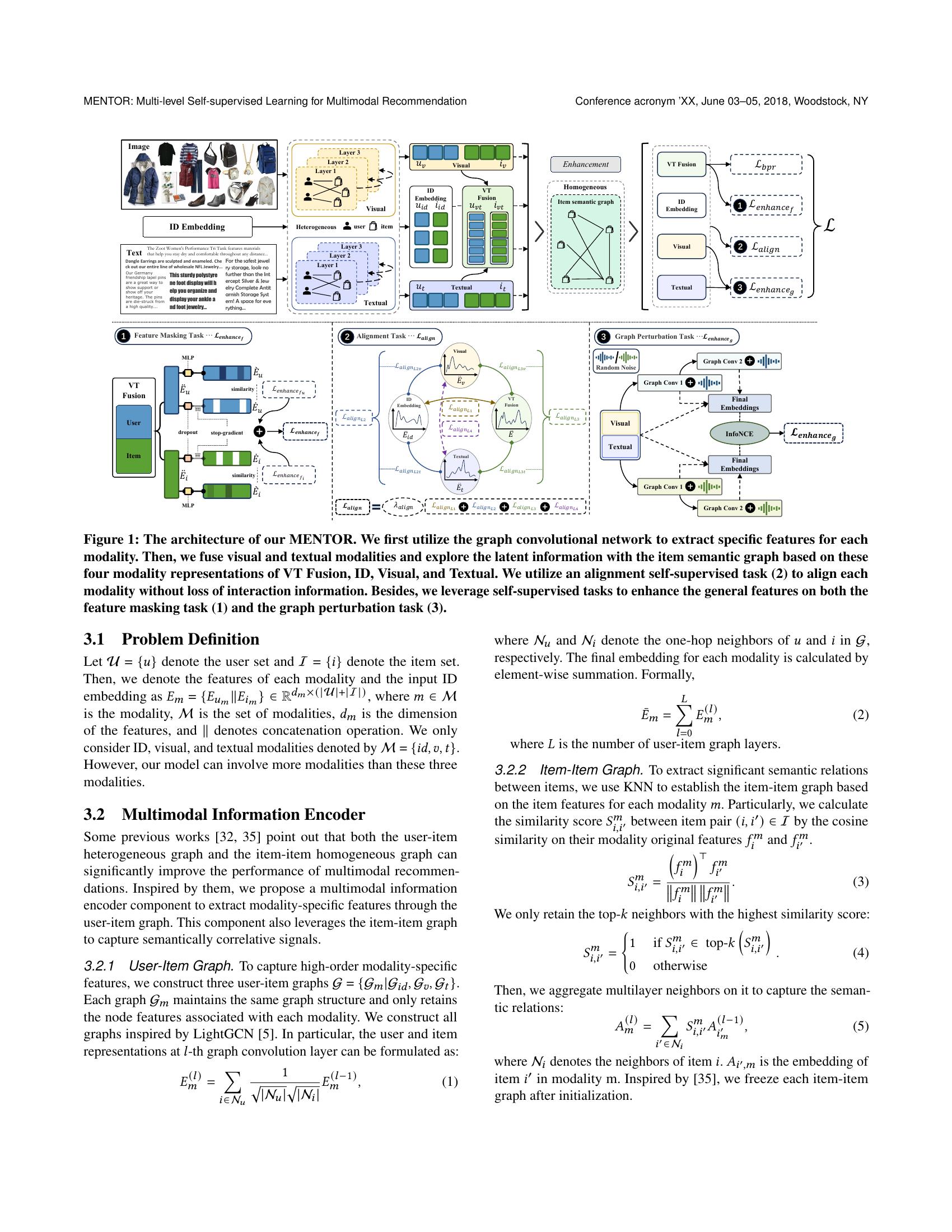 MENTOR: Multi-level Self-supervised Learning for Multimodal ...