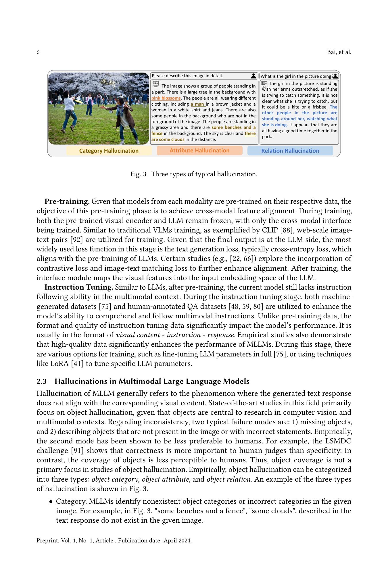 Hallucination of Multimodal Large Language Models: A Survey - 智源社区论文