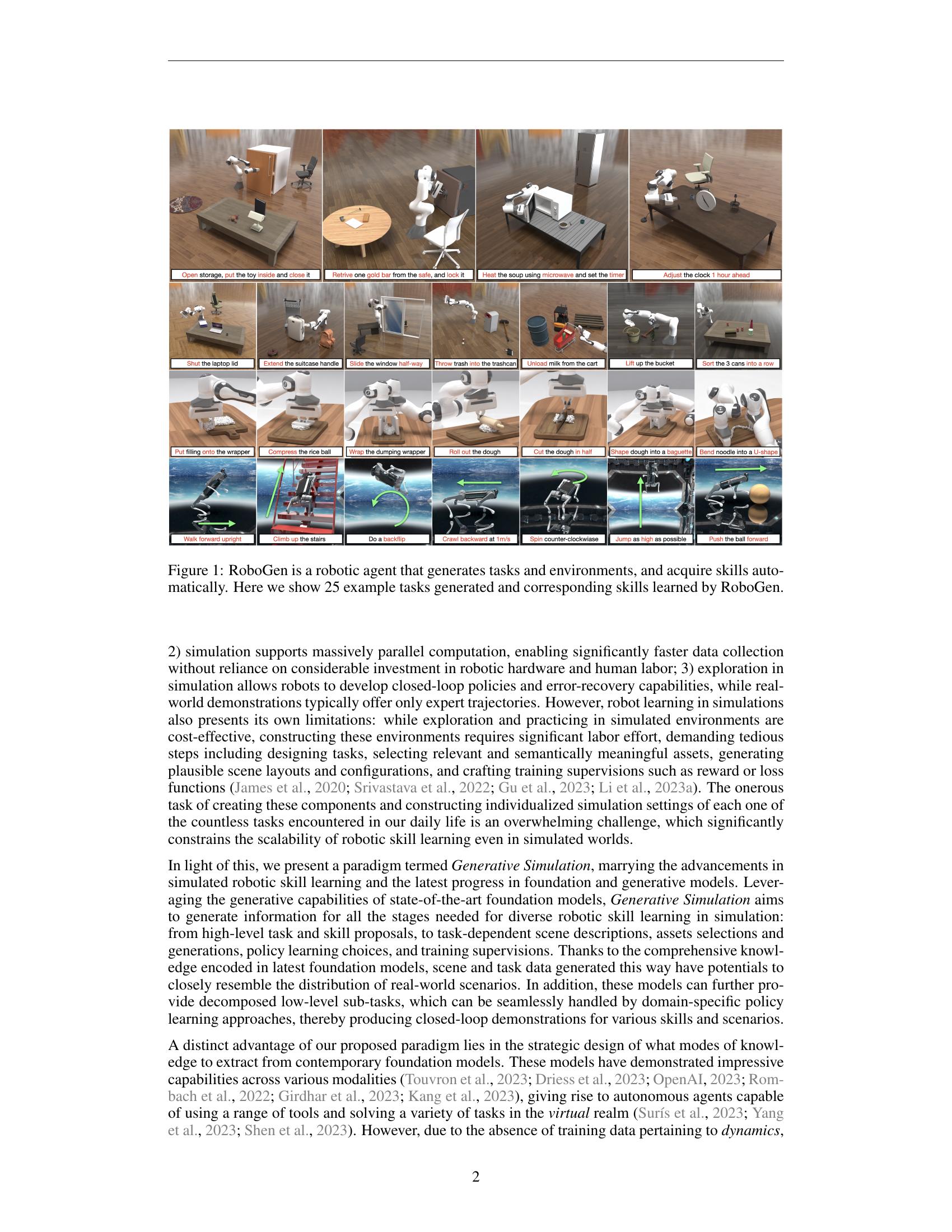 RoboGen: Towards Unleashing Infinite Data for Automated Robot Learning via Generative Simulation ...