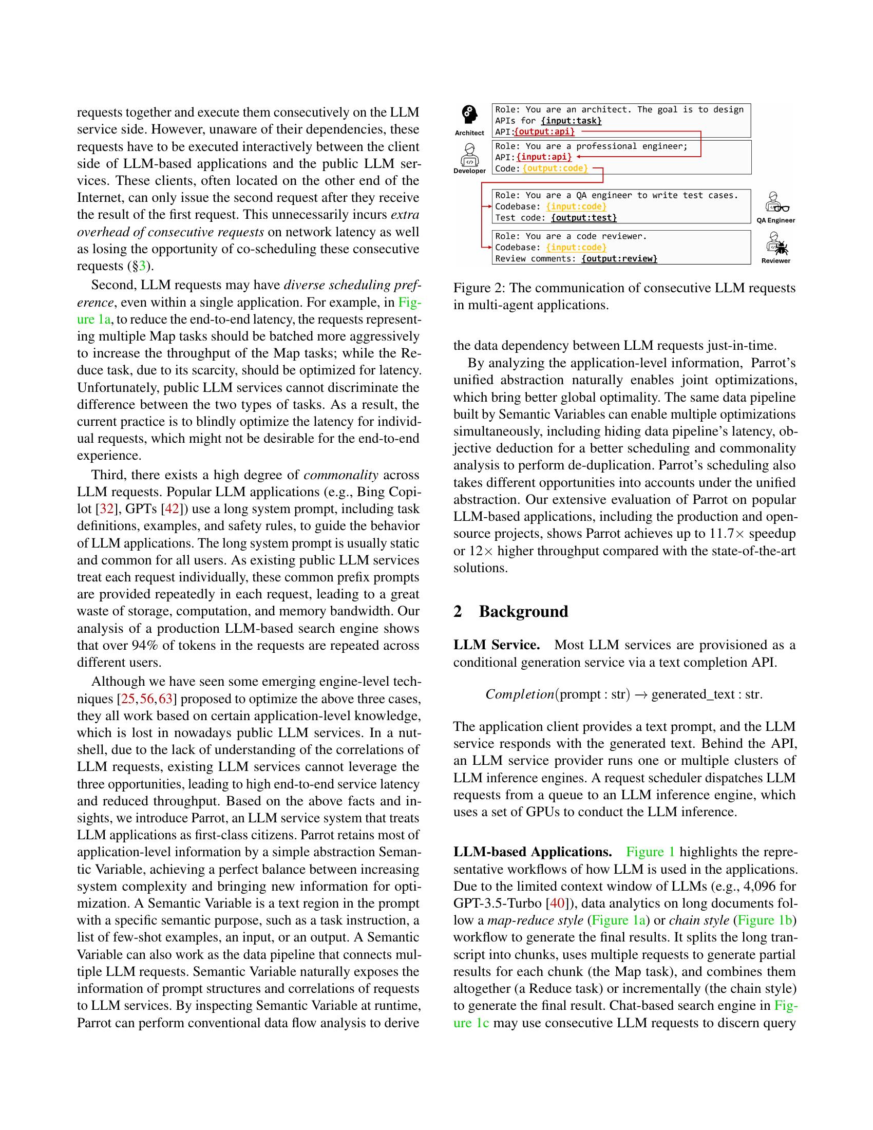 Parrot: Efficient Serving of LLM-based Applications with Semantic Variable - 智源社区论文