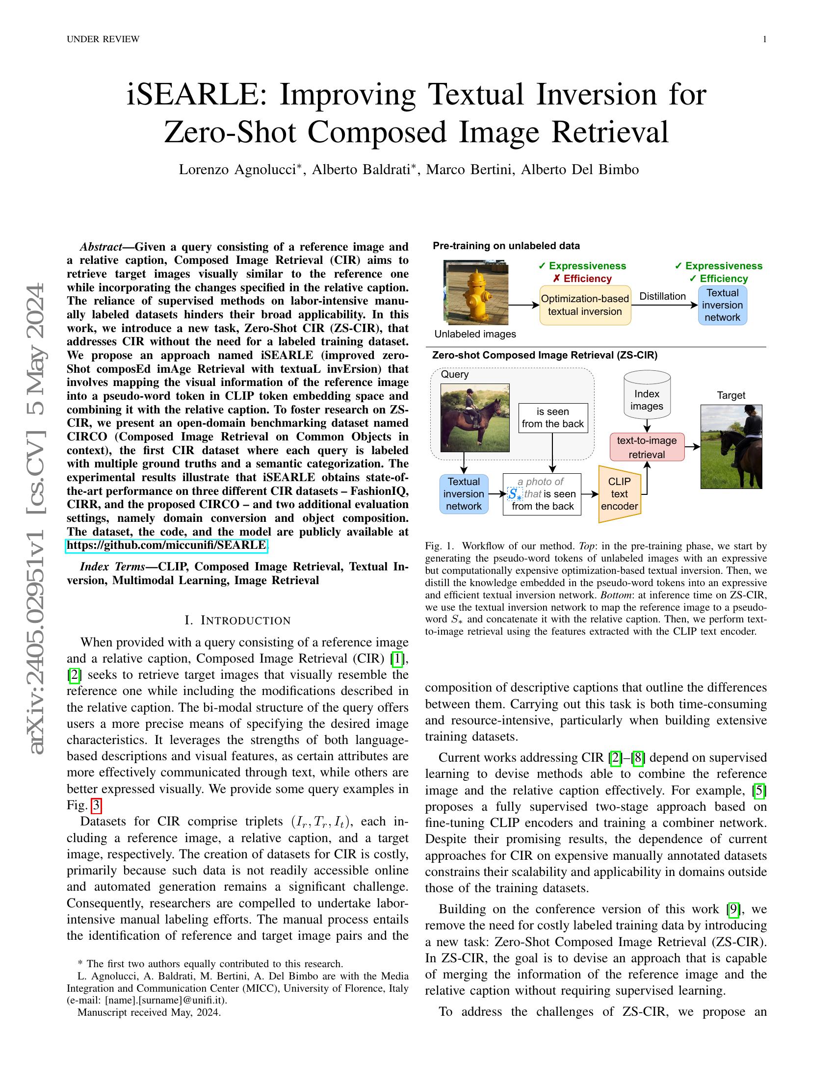 iSEARLE: Improving Textual Inversion for Zero-Shot Composed Image ...