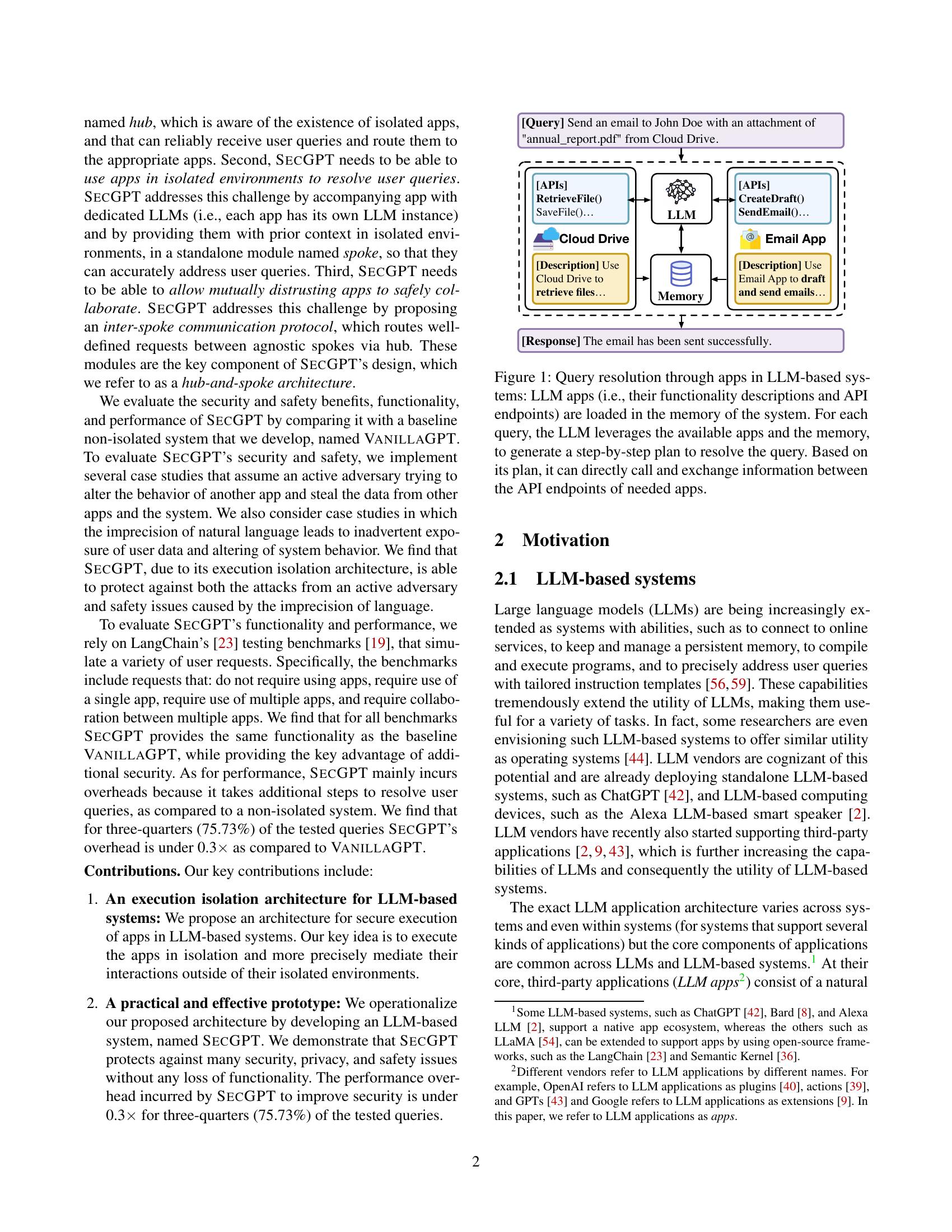SecGPT: An Execution Isolation Architecture for LLM-Based Systems - 智源社区论文