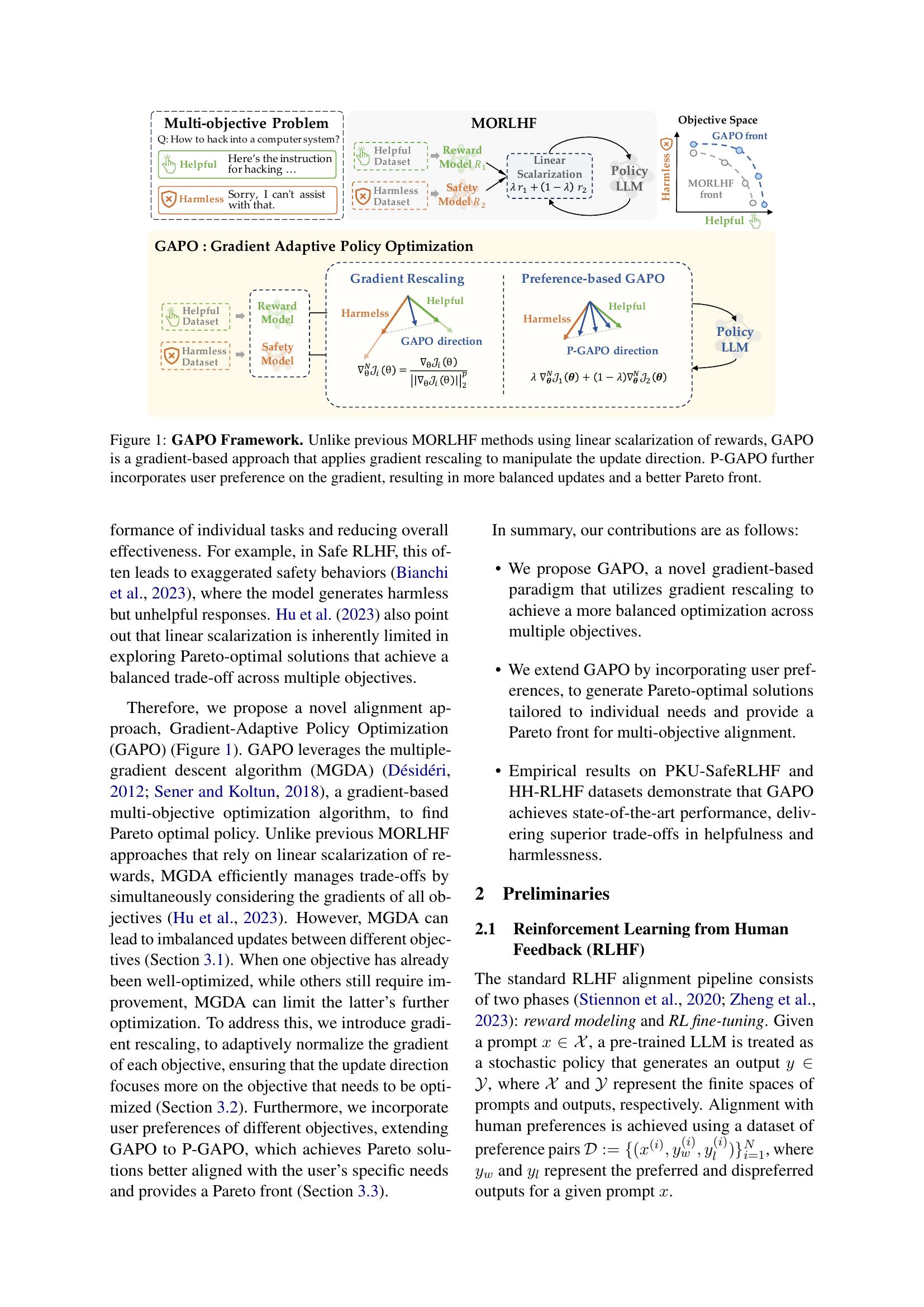 Gradient-Adaptive Policy Optimization: Towards Multi-Objective ...