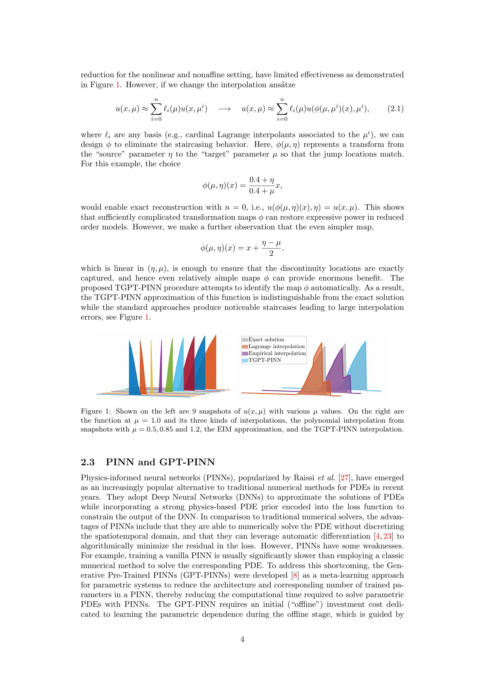 TGPT-PINN: Nonlinear model reduction with transformed GPT-PINNs - 智源社区论文