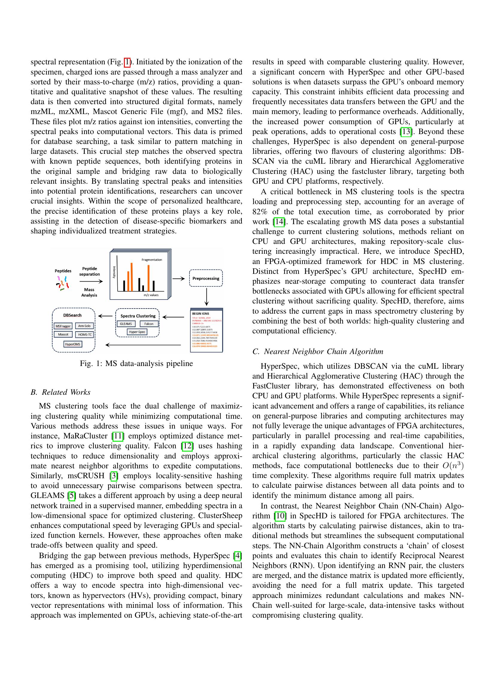 SpecHD: Hyperdimensional Computing Framework for FPGA-based Mass Spectrometry Clustering - 智源社区论文