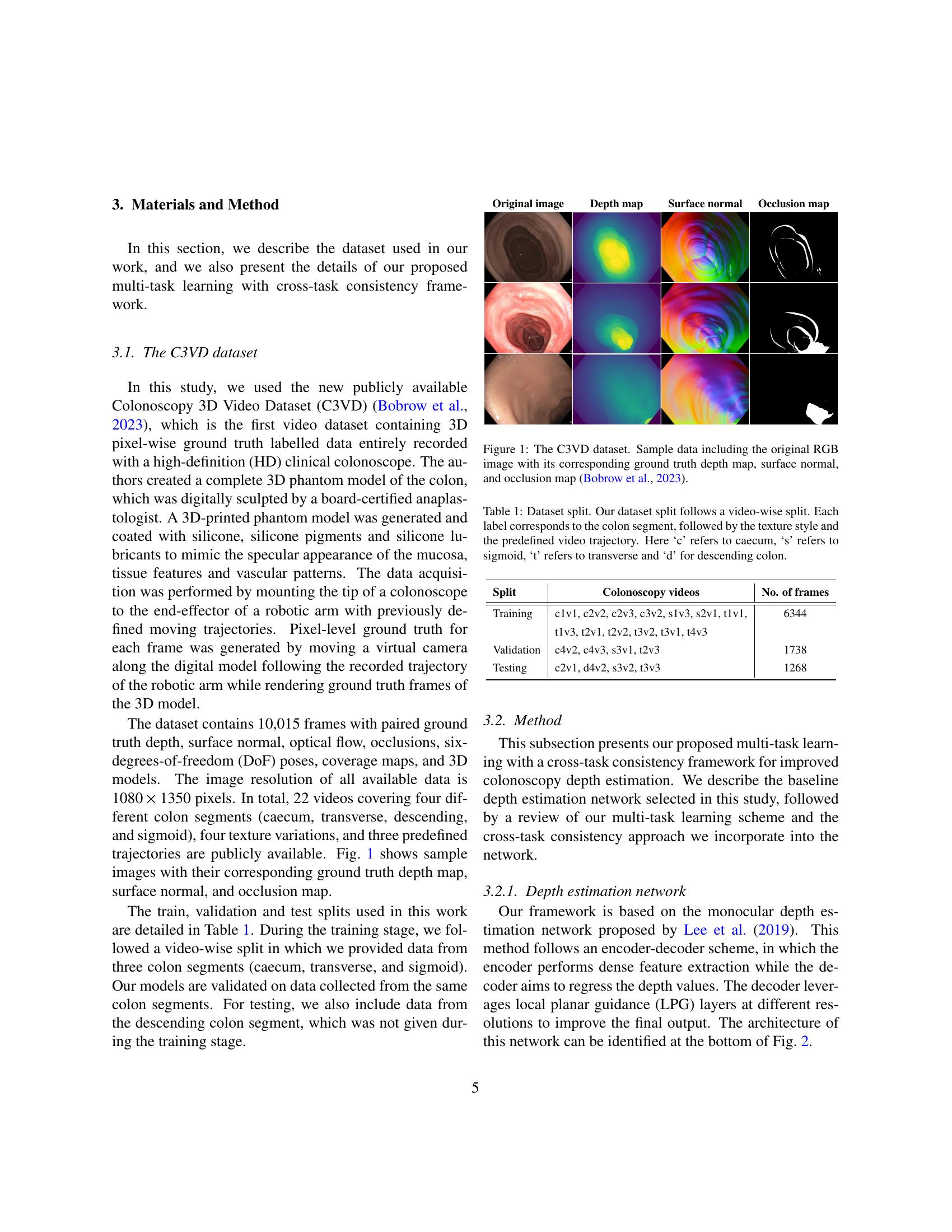 Multi-task learning with cross-task consistency for improved depth estimation in colonoscopy - 智 ...
