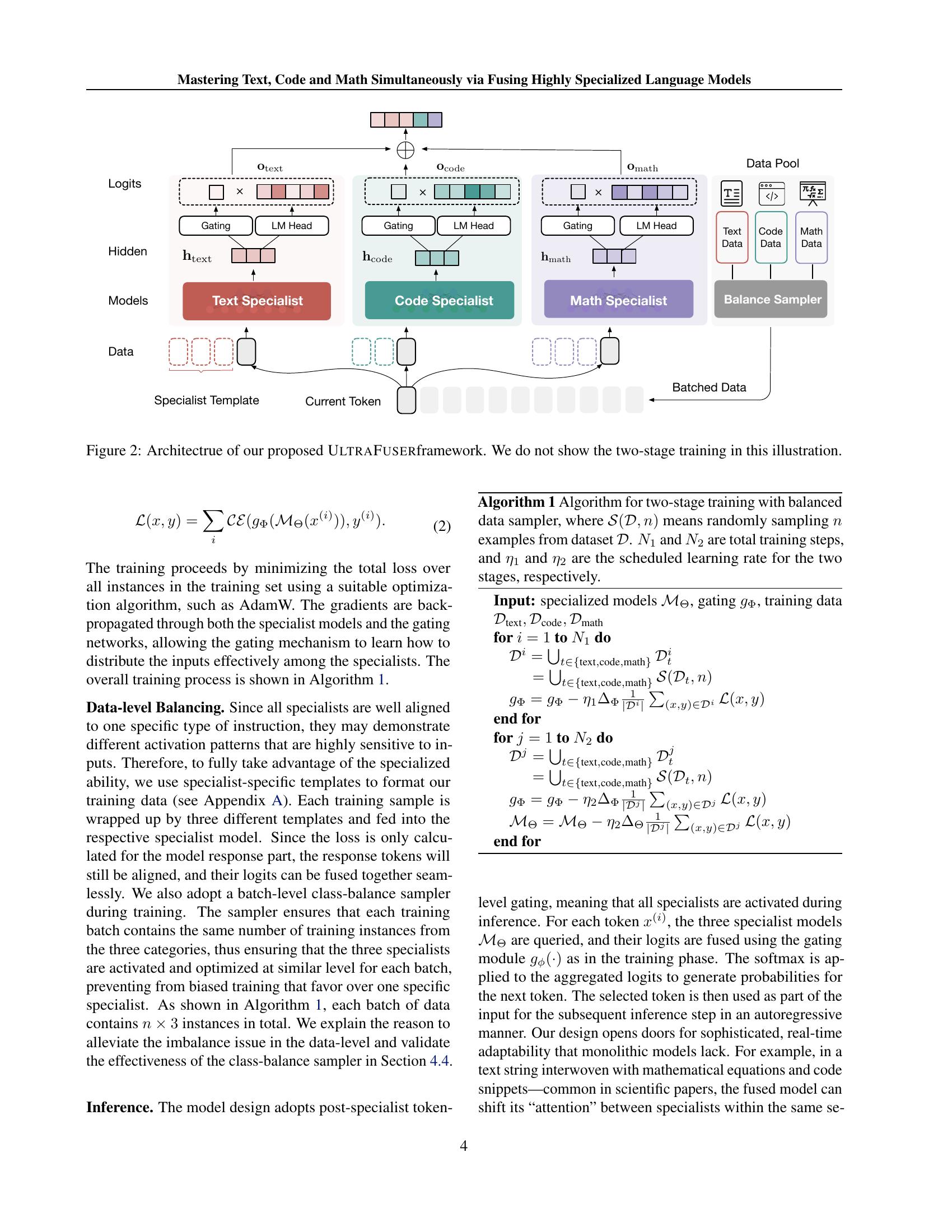 Mastering Text, Code and Math Simultaneously via Fusing Highly Specialized Language Models - 智源社区论文