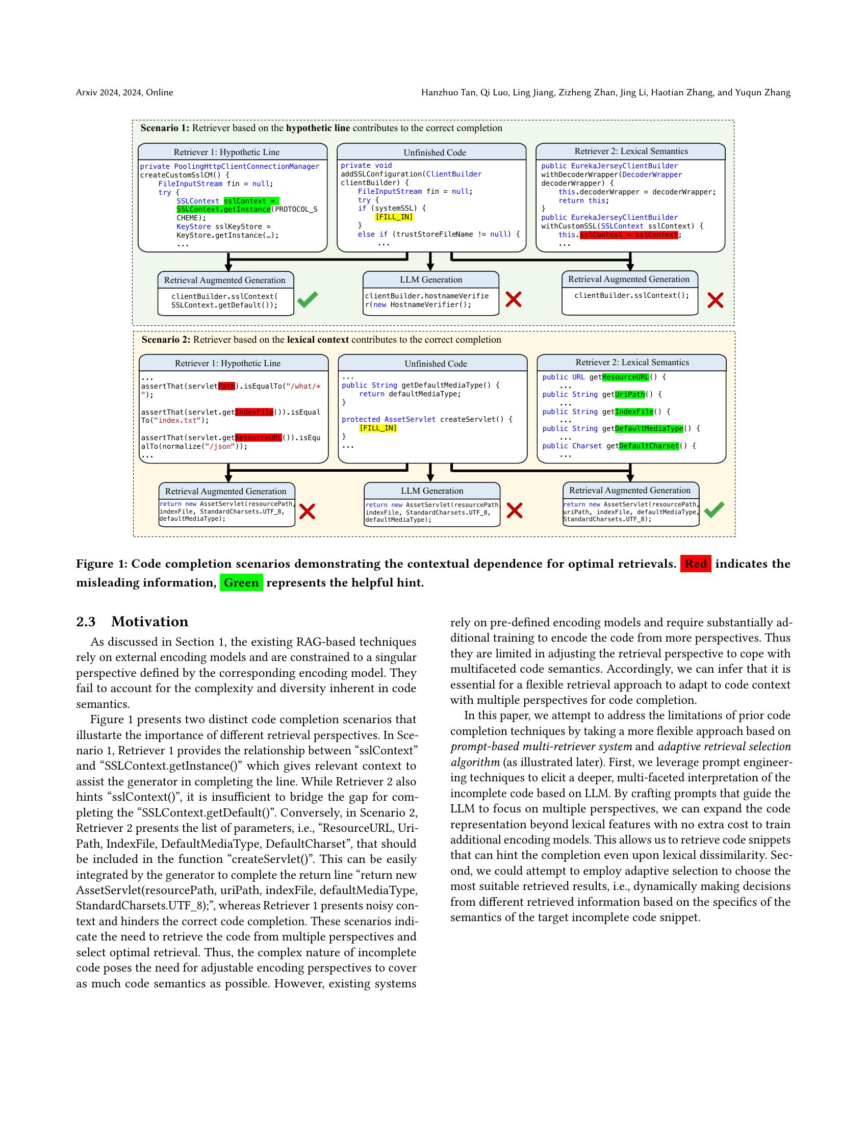 Prompt-based Code Completion via Multi-Retrieval Augmented Generation - 智源社区论文