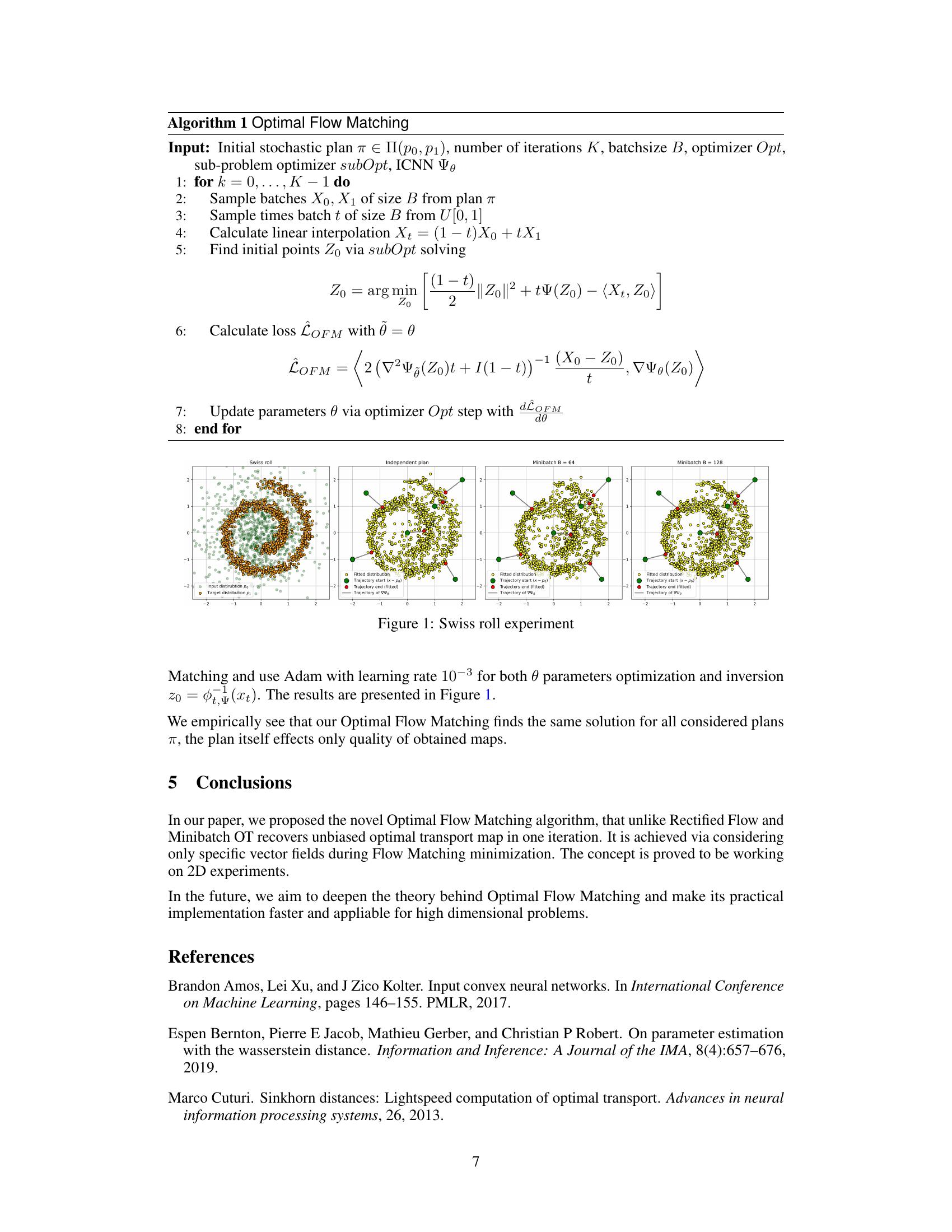 Optimal Flow Matching: Learning Straight Trajectories in Just One Step ...