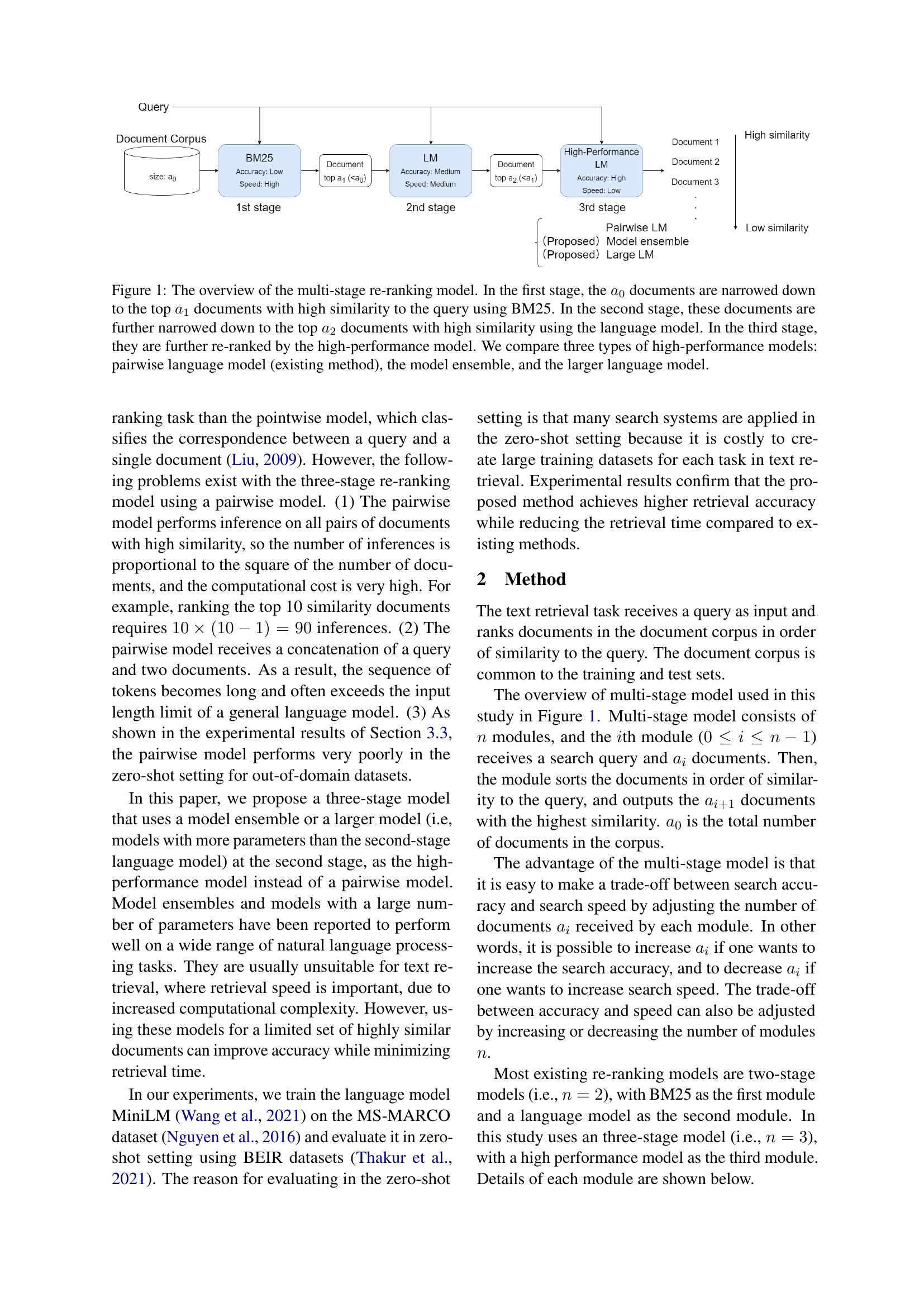 Text Retrieval with Multi-Stage Re-Ranking Models - 智源社区论文