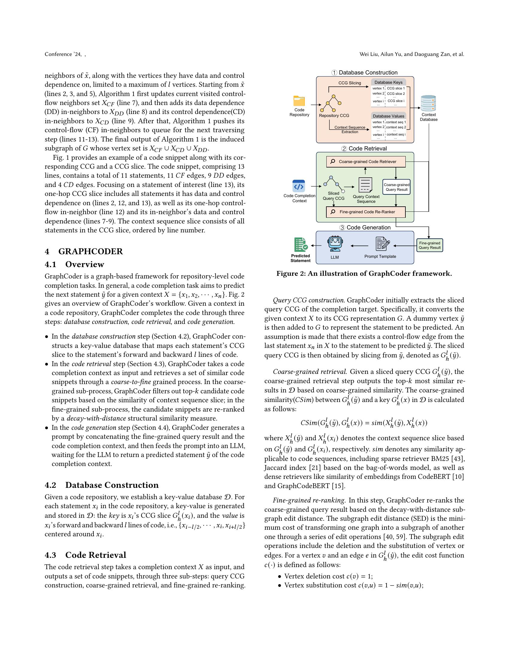 GraphCoder: Enhancing Repository-Level Code Completion via Code Context Graph-based Retrieval ...