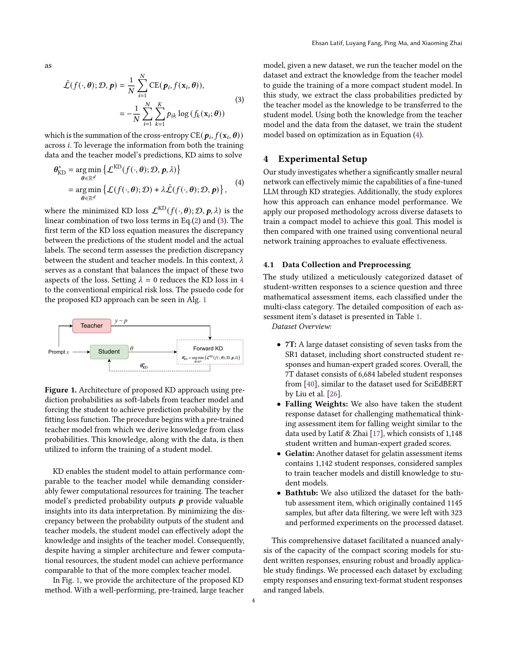 Knowledge Distillation of LLM for Education - 智源社区论文