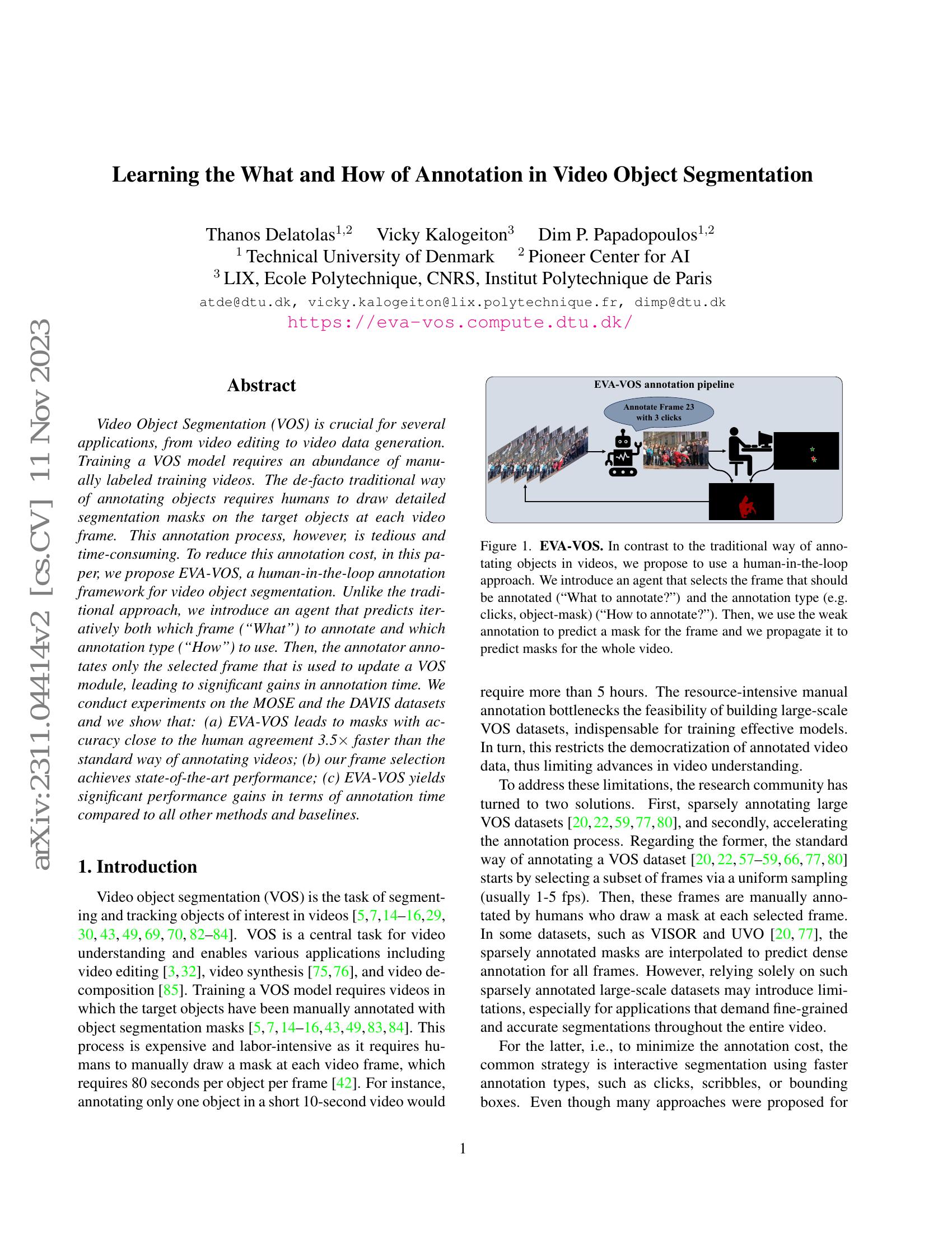 Learning the What and How of Annotation in Video Object Segmentation ...