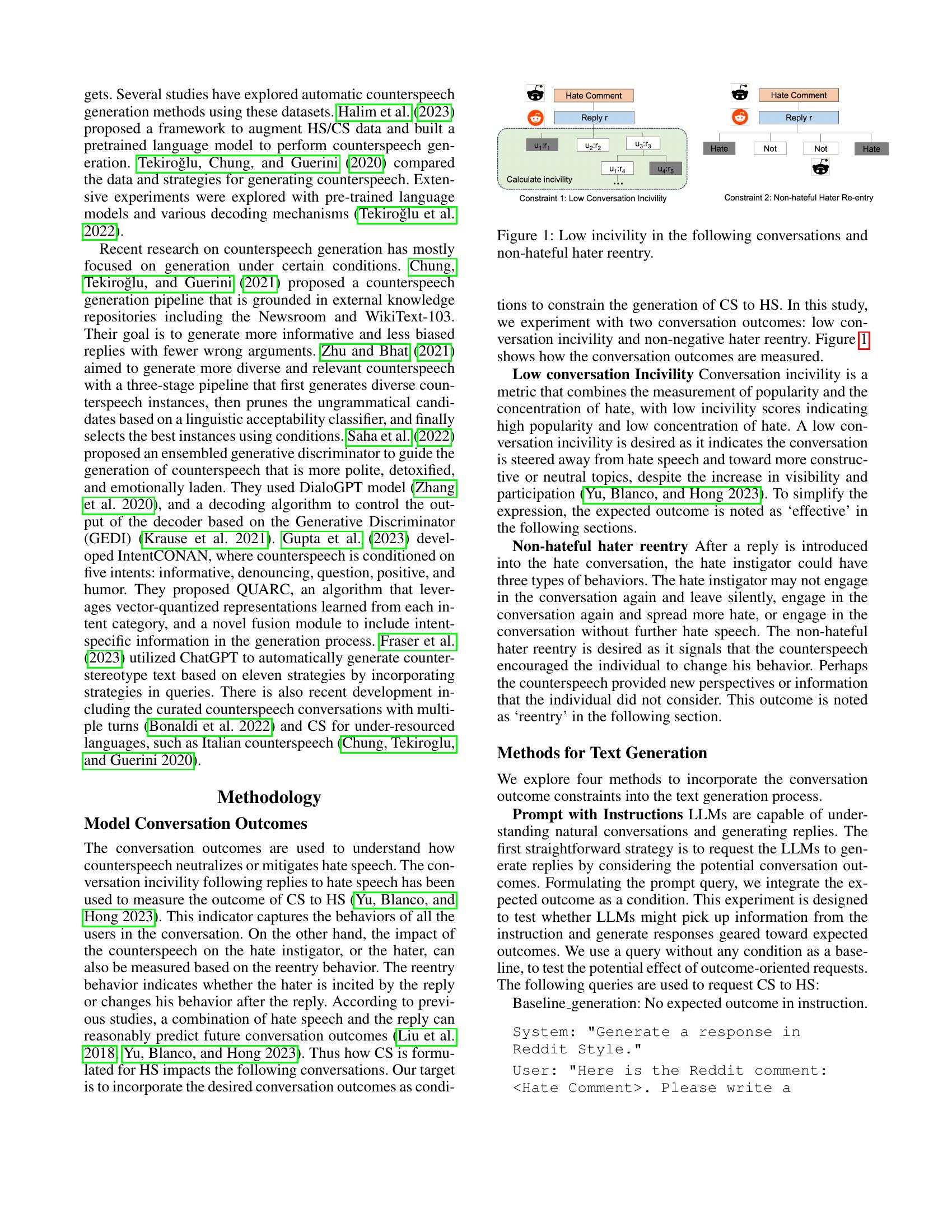 Outcome-Constrained Large Language Models for Countering Hate Speech - 智源社区论文