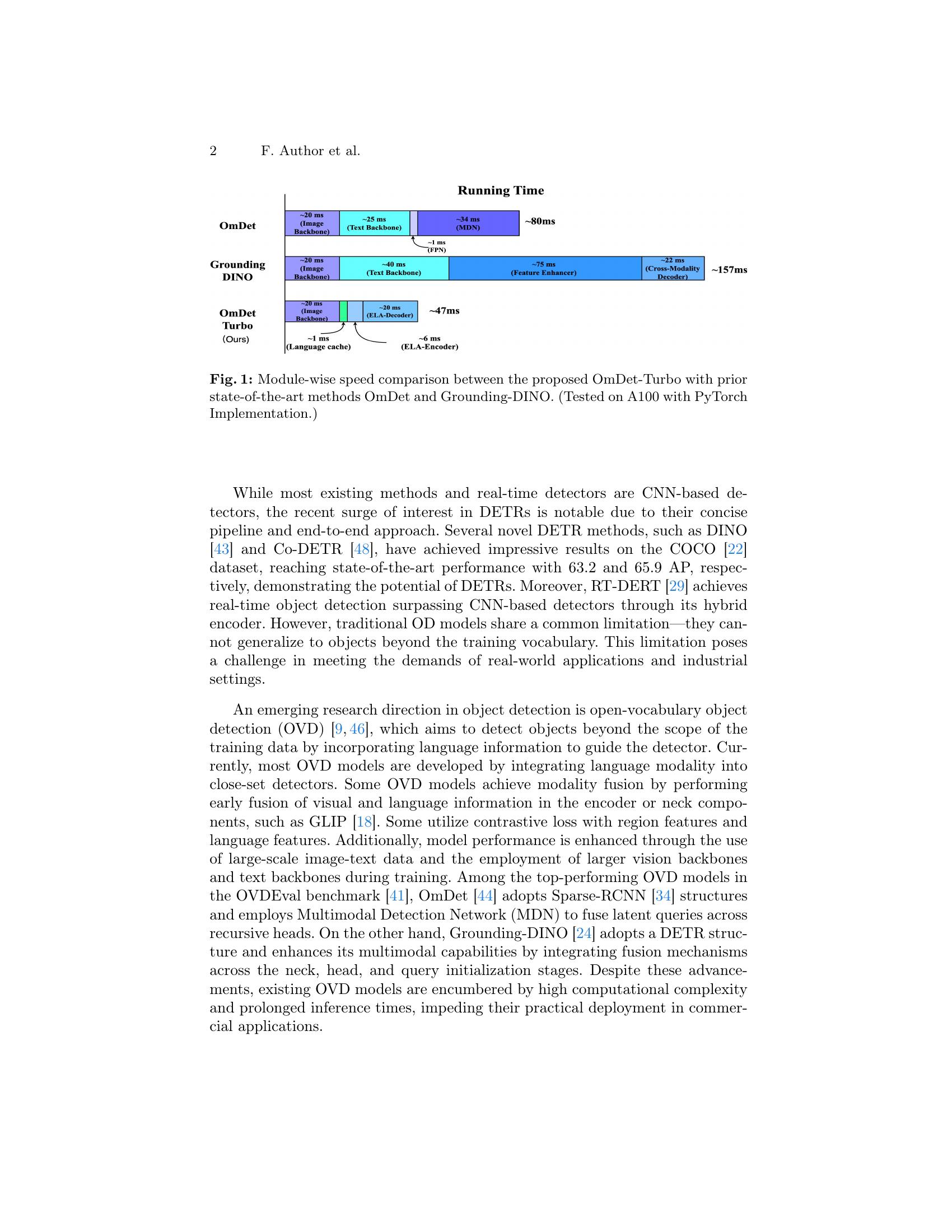 Real-time Transformer-based Open-Vocabulary Detection with Efficient Fusion Head - 智源社区论文