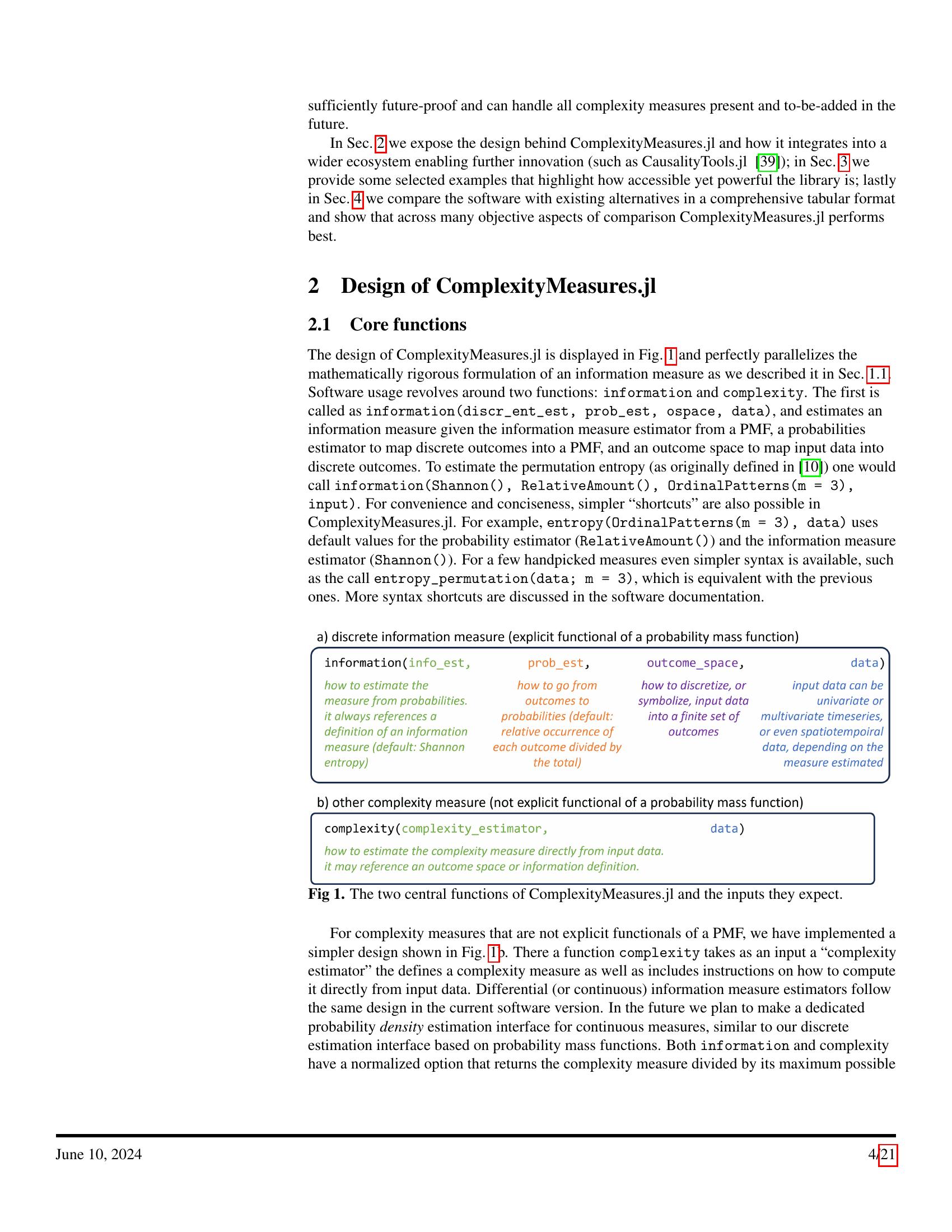 ComplexityMeasures.jl: scalable software to unify and accelerate entropy and complexity ...