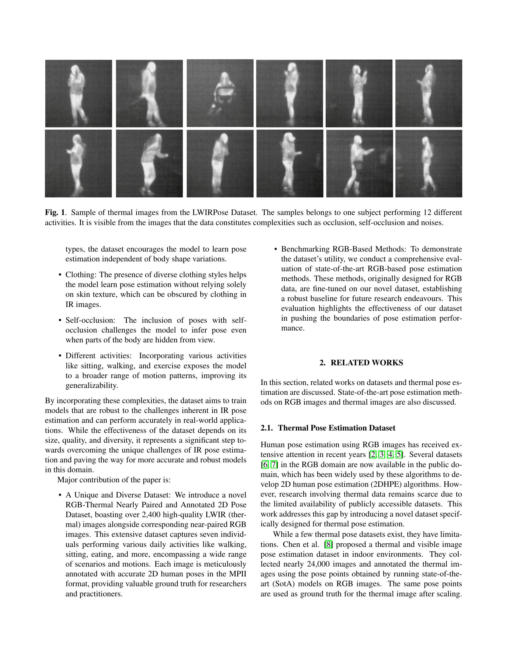 LWIRPOSE: A novel LWIR Thermal Image Dataset and Benchmark - 智源社区论文