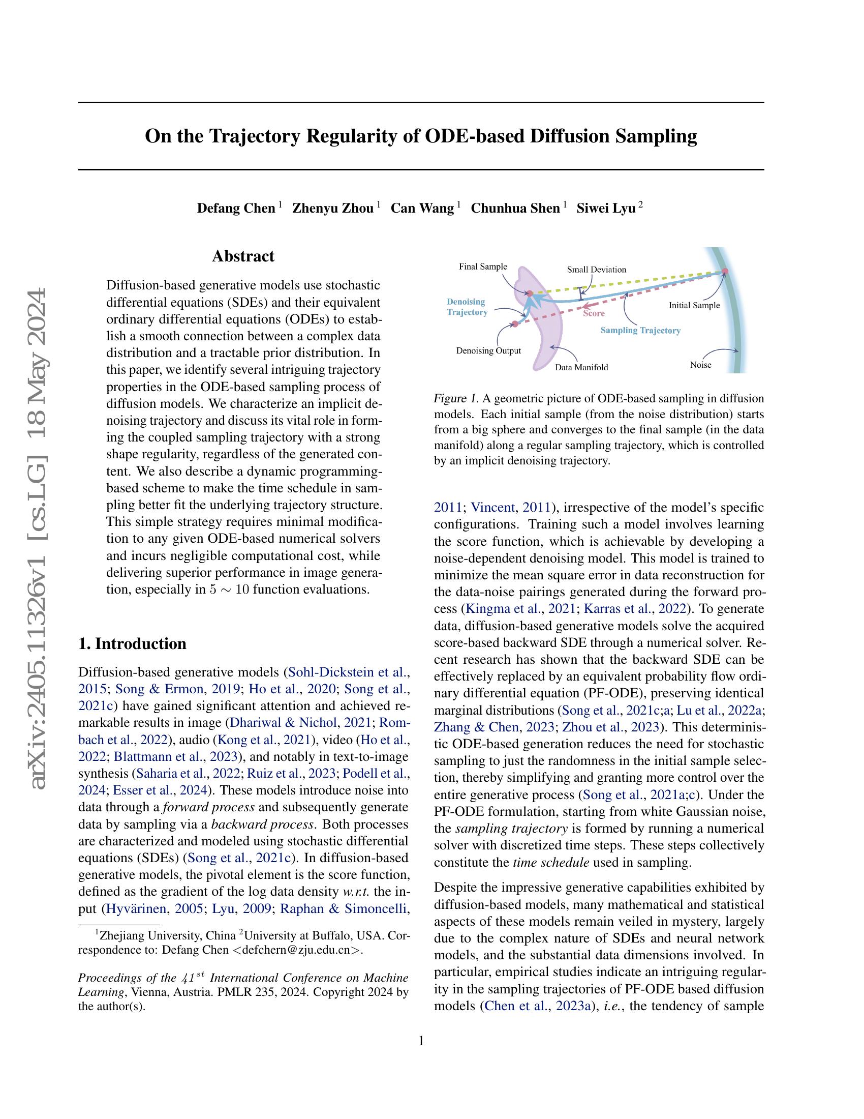 On the Trajectory Regularity of ODE-based Diffusion Sampling - 智源社区论文