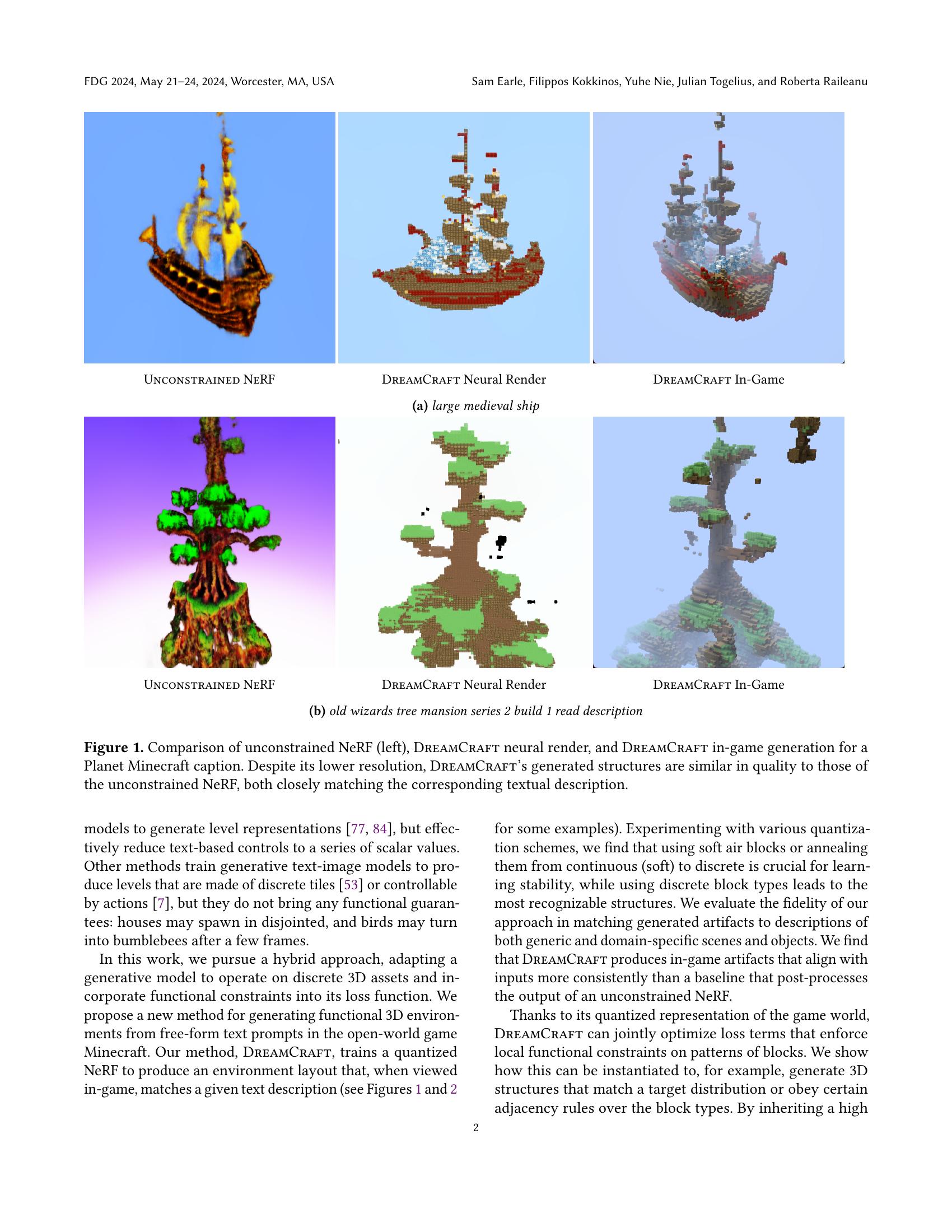 DreamCraft: Text-Guided Generation of Functional 3D Environments in ...