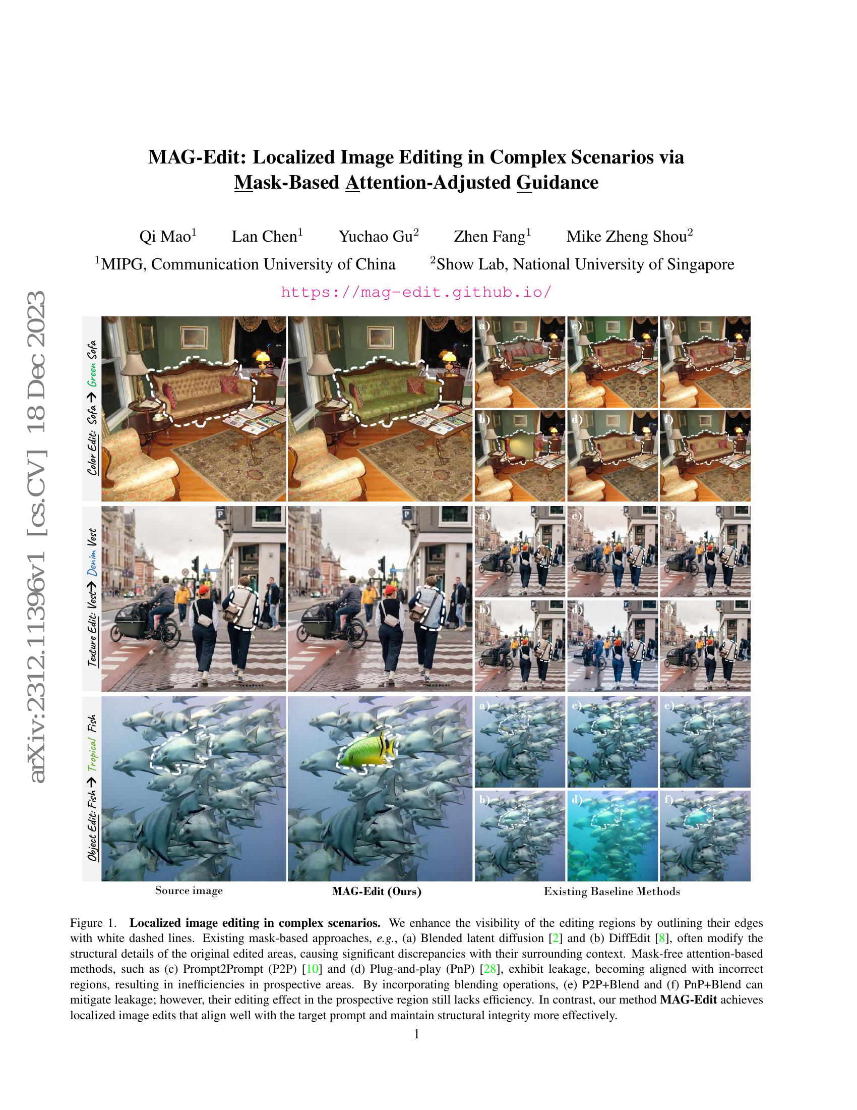 MAG-Edit: Localized Image Editing in Complex Scenarios via $\underline ...