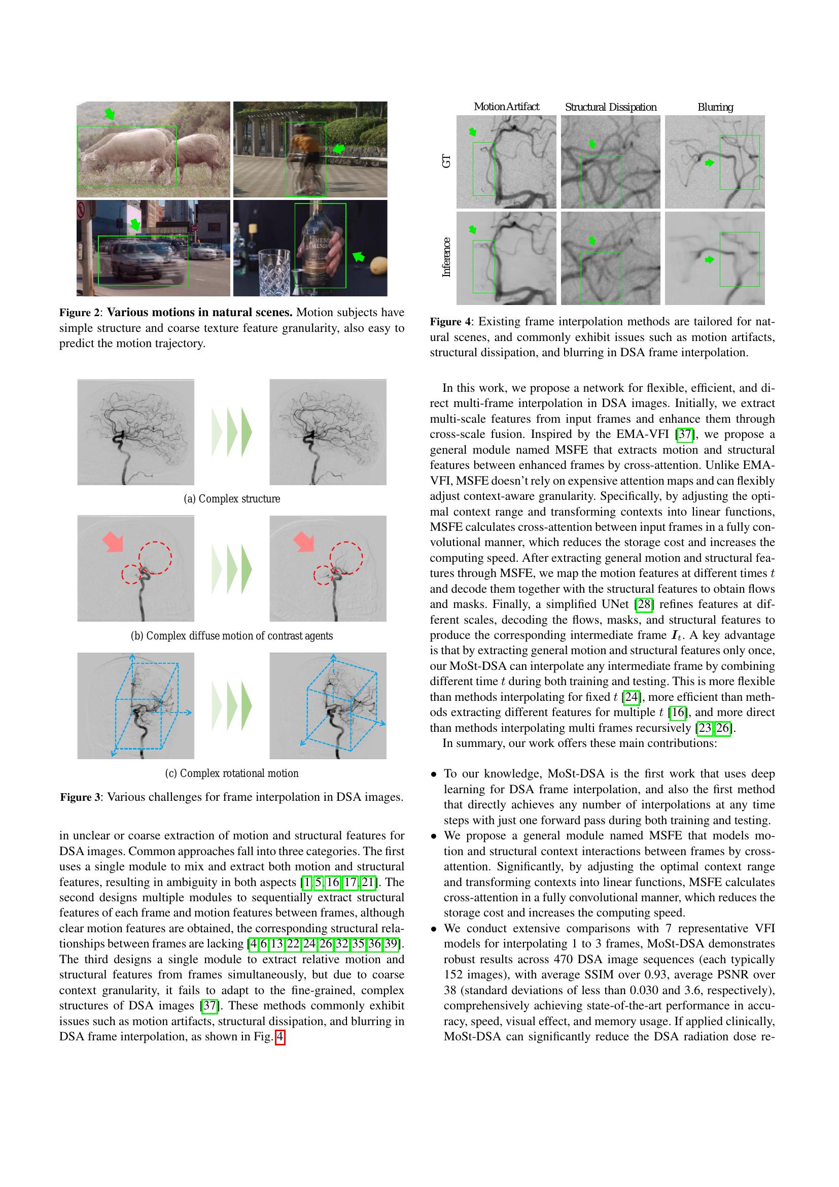 MoSt-DSA: Modeling Motion and Structural Interactions for Direct Multi-Frame Interpolation in ...