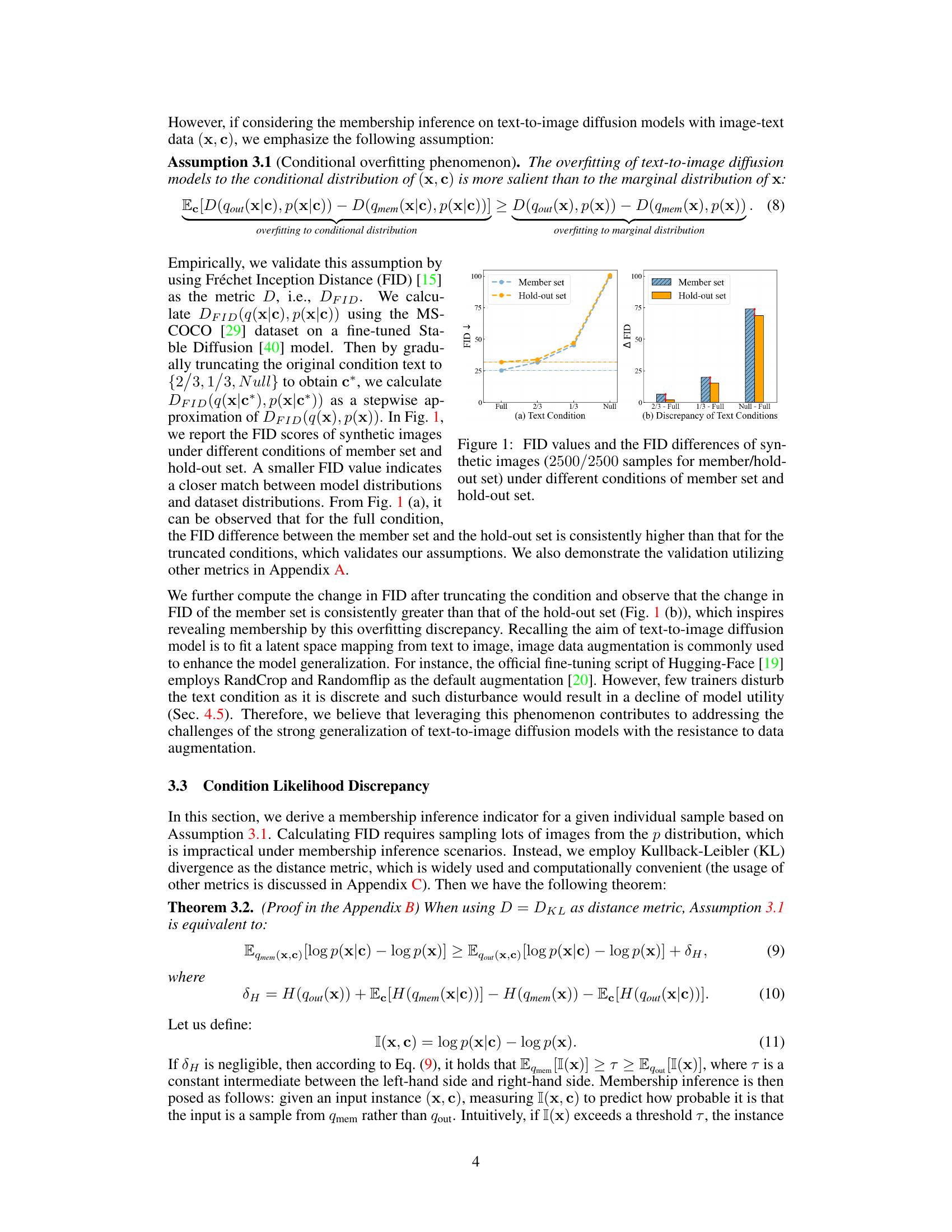 Membership Inference on Text-to-Image Diffusion Models via Conditional Likelihood Discrepancy ...