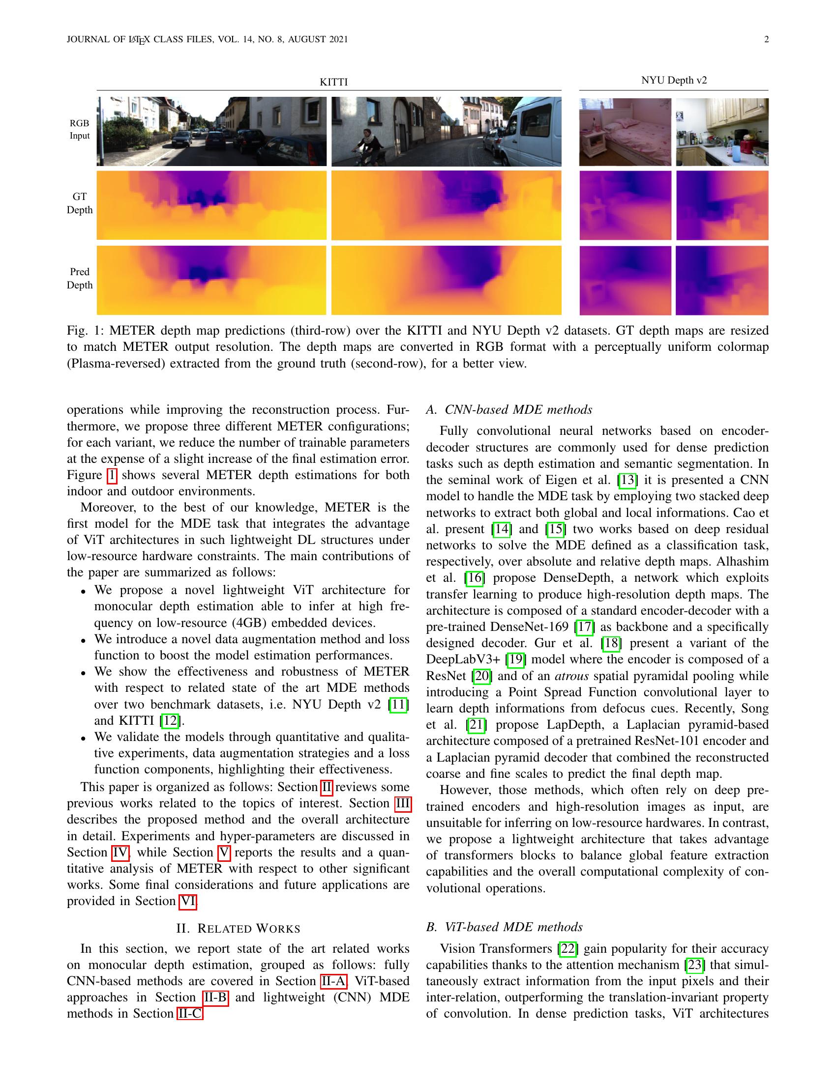METER: a mobile vision transformer architecture for monocular depth ...