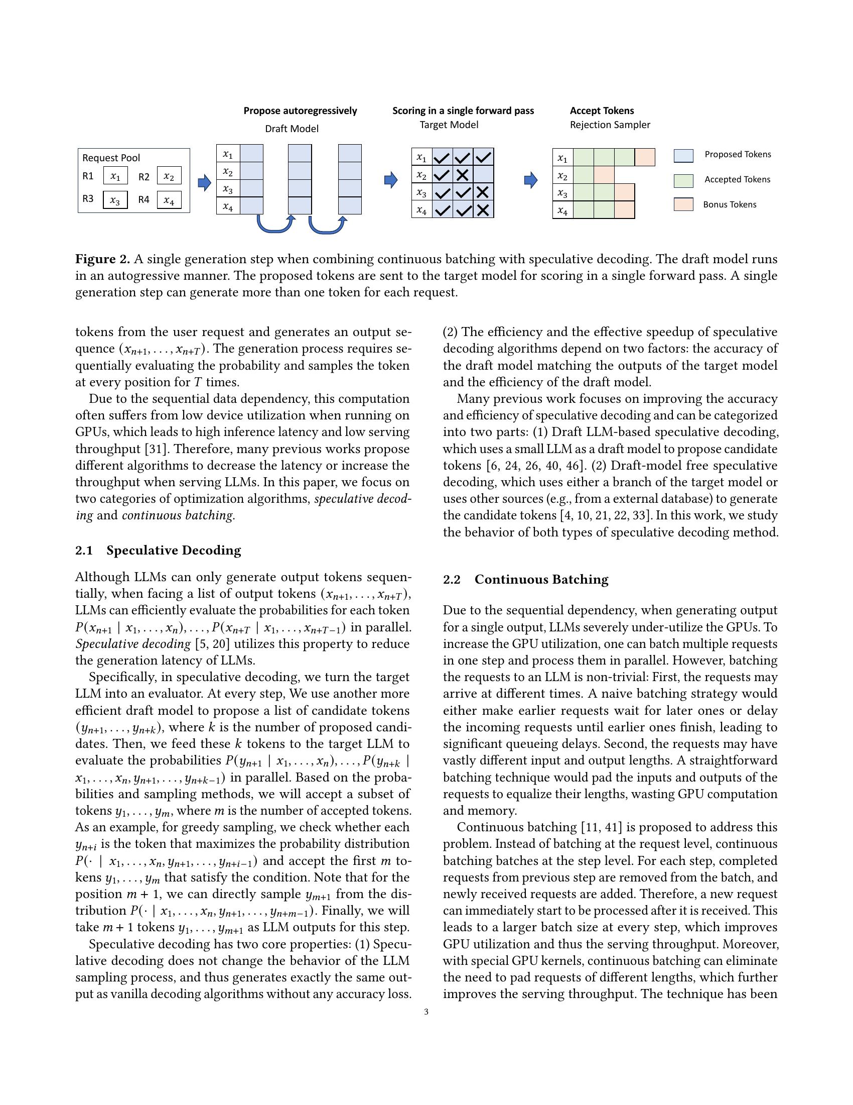 Optimizing Speculative Decoding for Serving Large Language Models Using Goodput - 智源社区论文