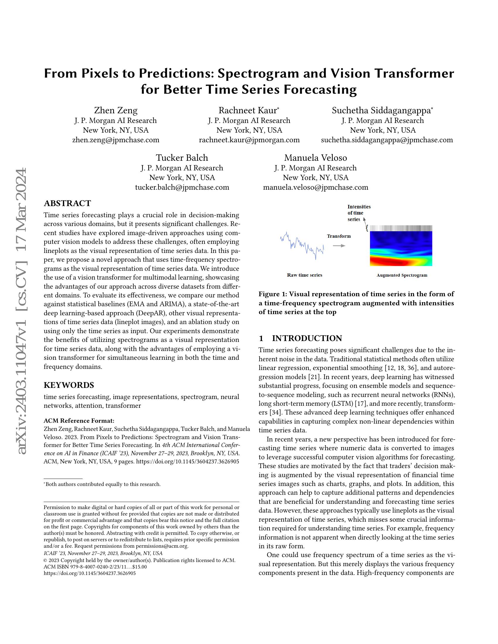 From Pixels to Predictions: Spectrogram and Vision Transformer for ...
