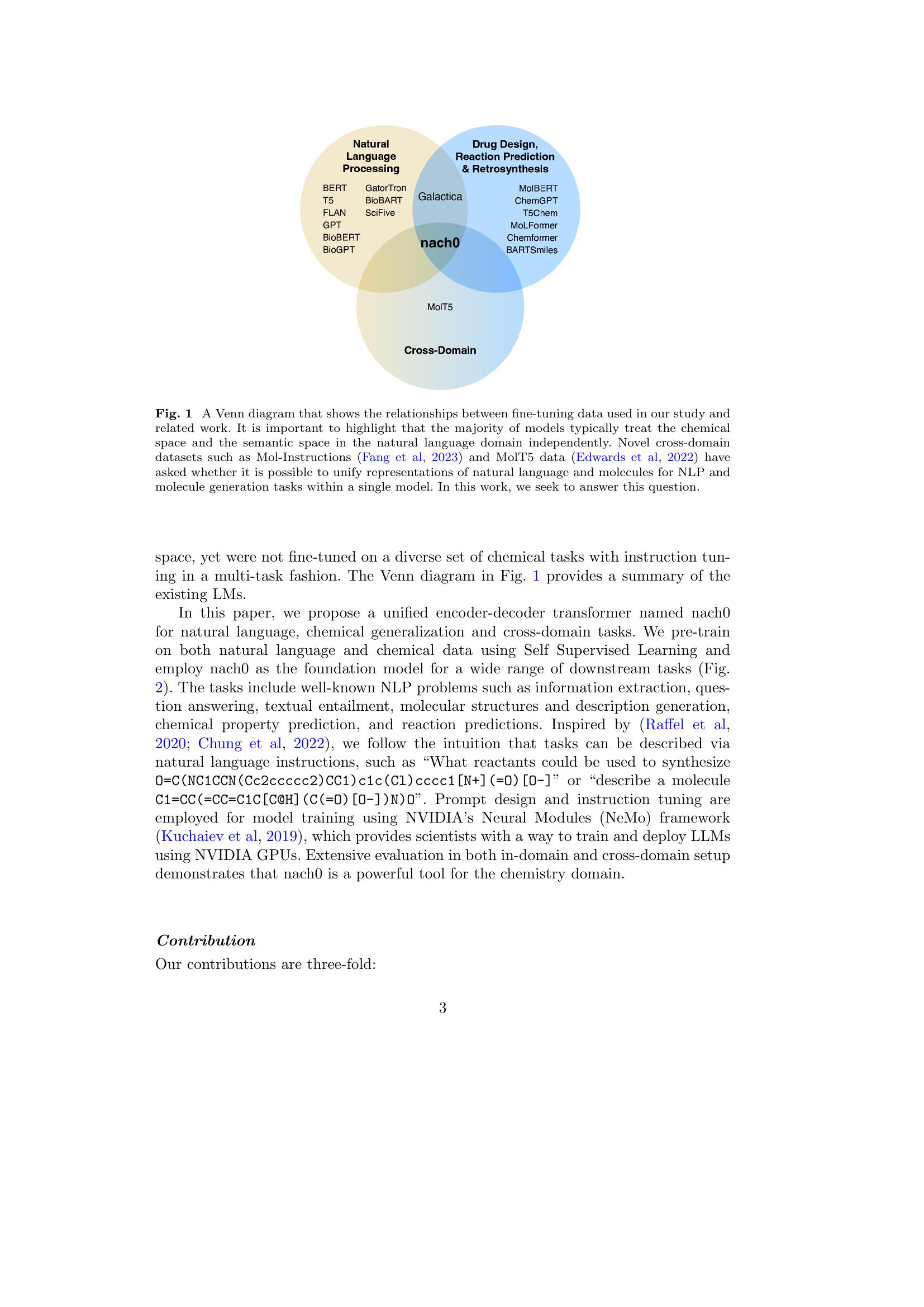 nach0: Multimodal Natural and Chemical Languages Foundation Model - 智源社区论文