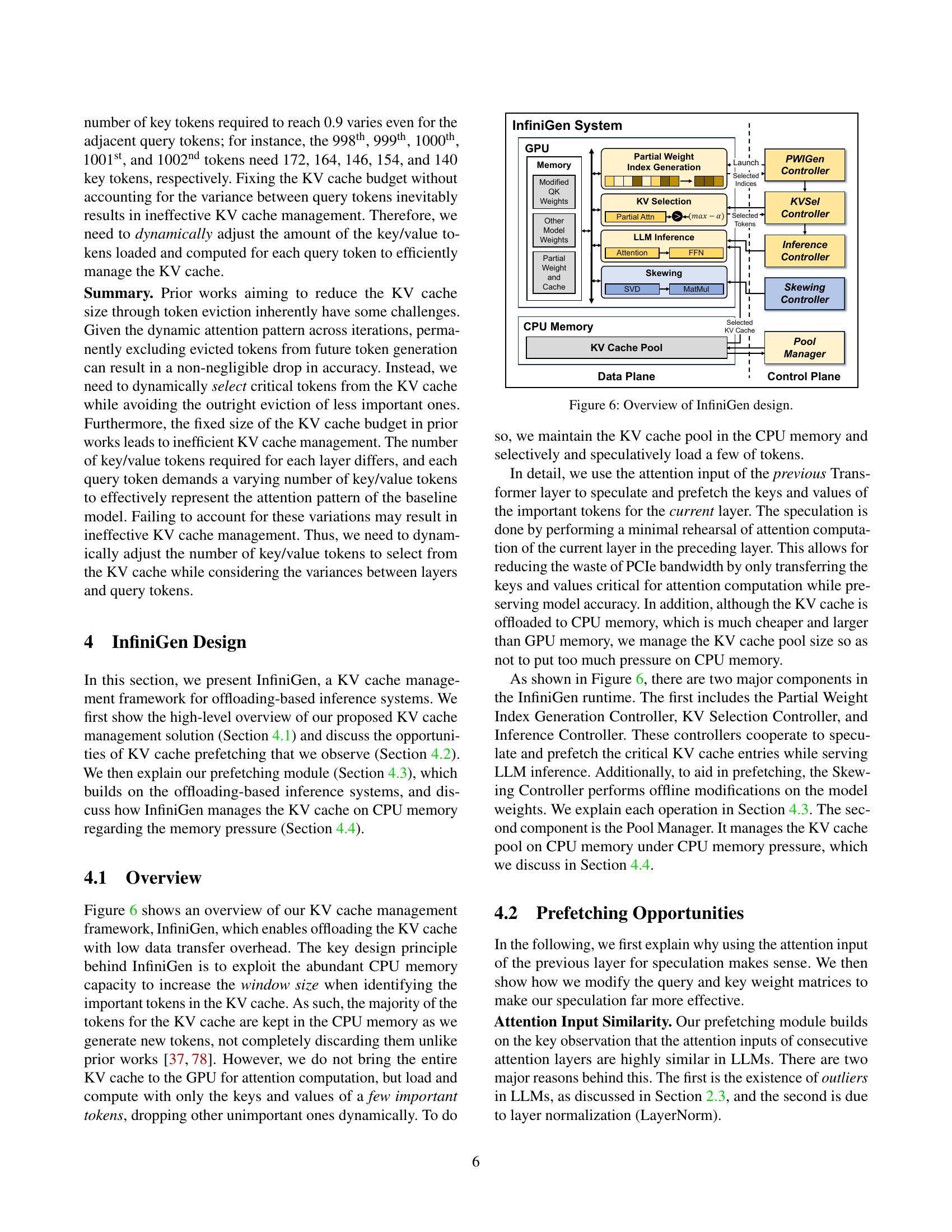 InfiniGen: Efficient Generative Inference of Large Language Models with Dynamic KV Cache ...