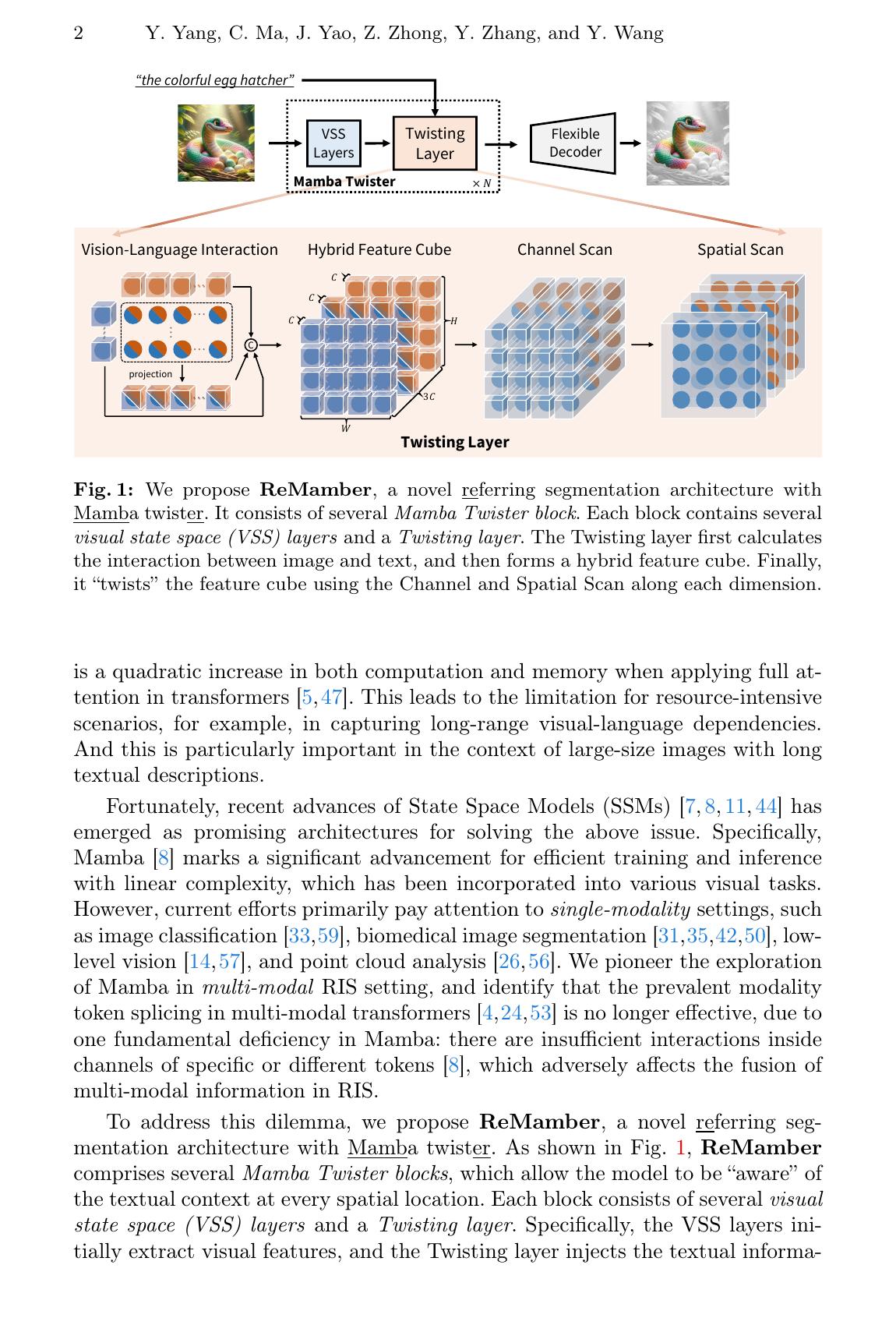ReMamber: Referring Image Segmentation with Mamba Twister - 智源社区论文