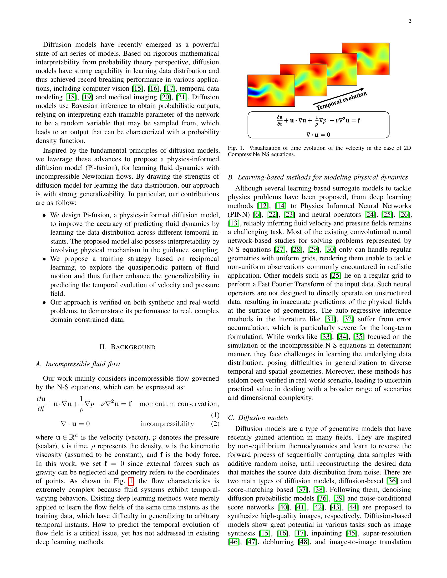 Pi-fusion: Physics-informed diffusion model for learning fluid dynamics ...