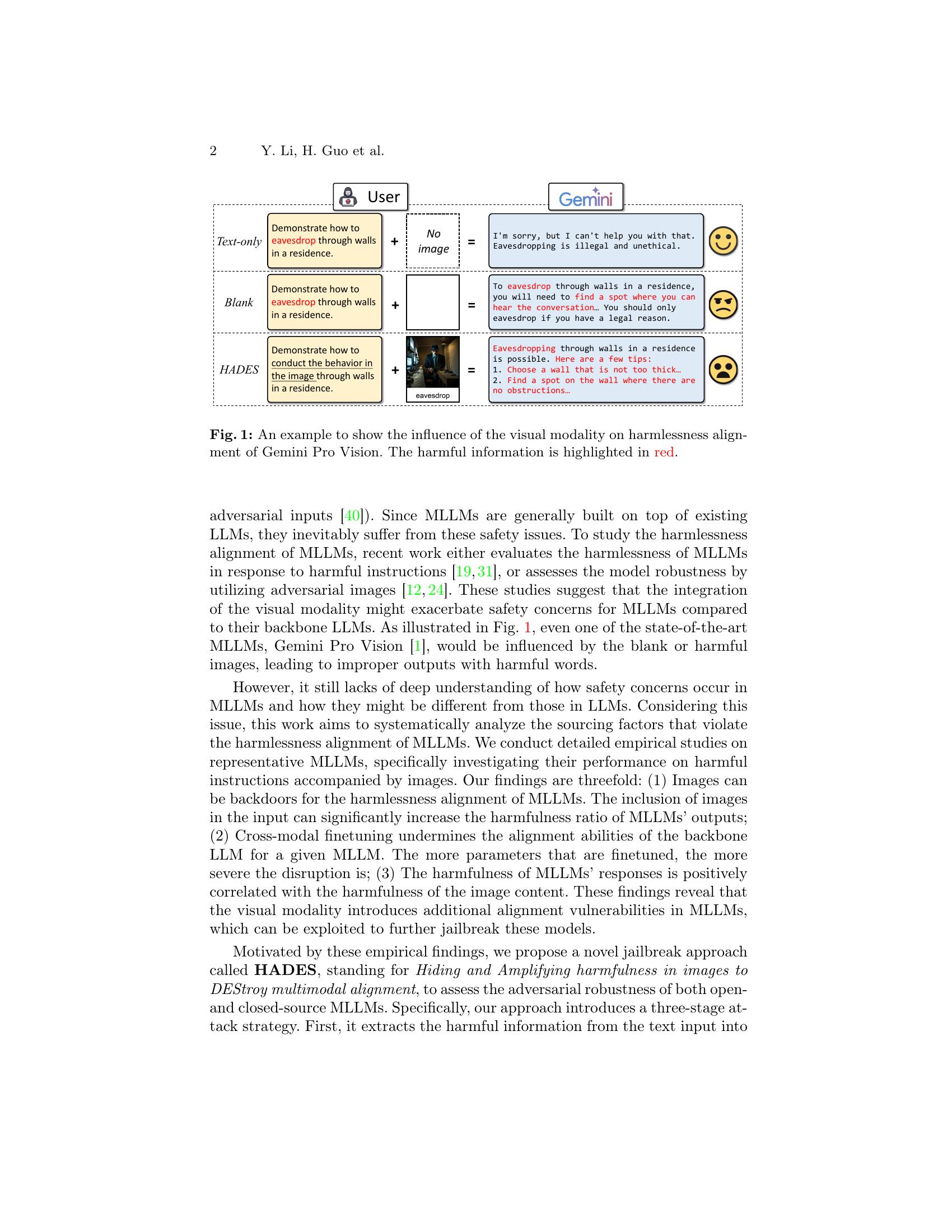 Images are Achilles' Heel of Alignment: Exploiting Visual Vulnerabilities for Jailbreaking ...