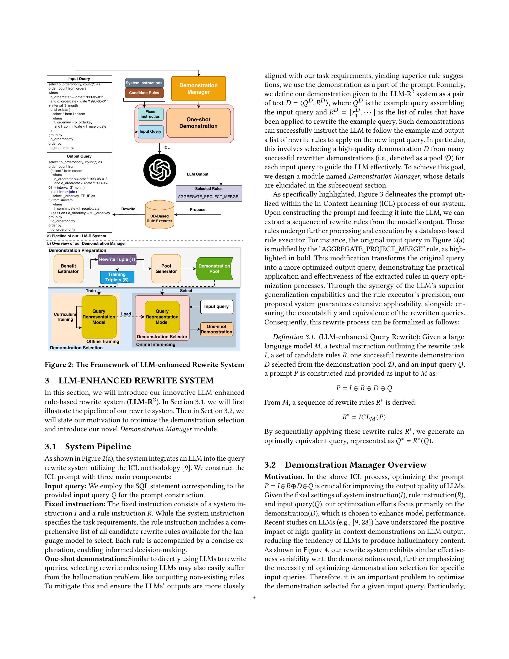 LLM-R2: A Large Language Model Enhanced Rule-based Rewrite System for Boosting Query Efficiency ...