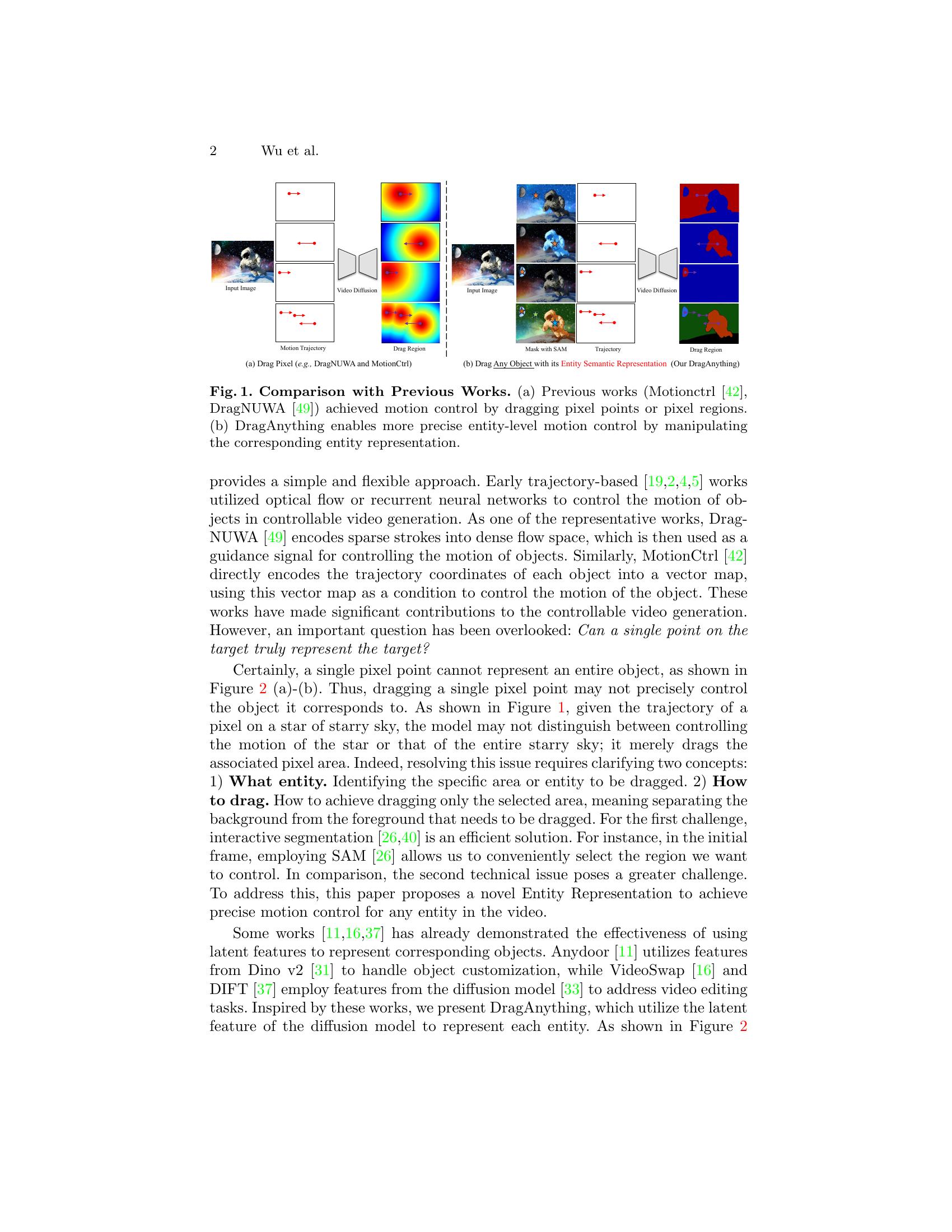 DragAnything: Motion Control for Anything using Entity Representation ...