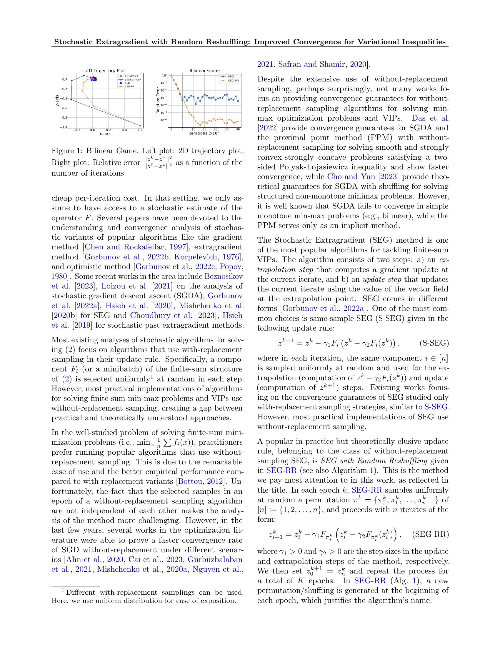 Stochastic Extragradient with Random Reshuffling: Improved Convergence for Variational ...
