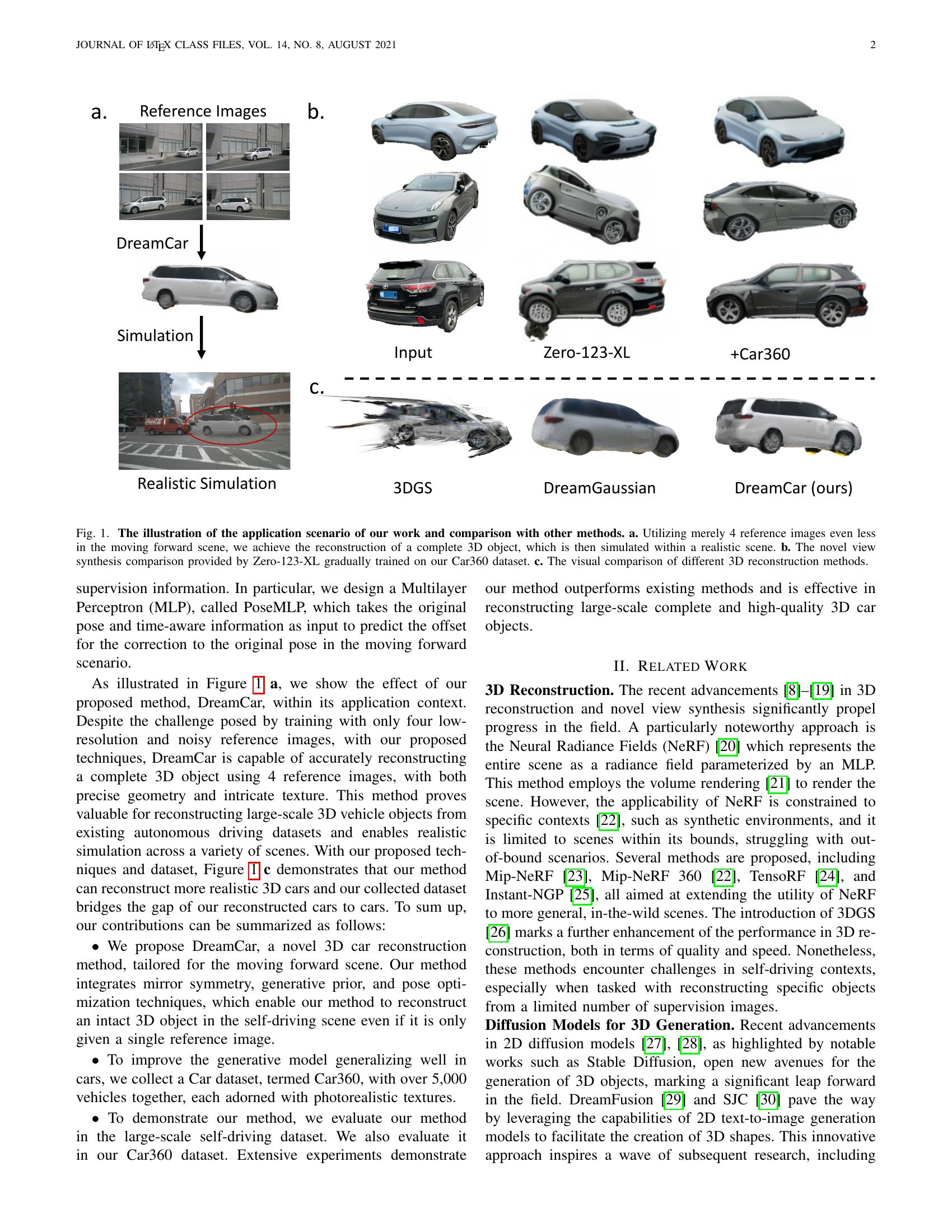 DreamCar: Leveraging Car-specific Prior for in-the-wild 3D Car ...