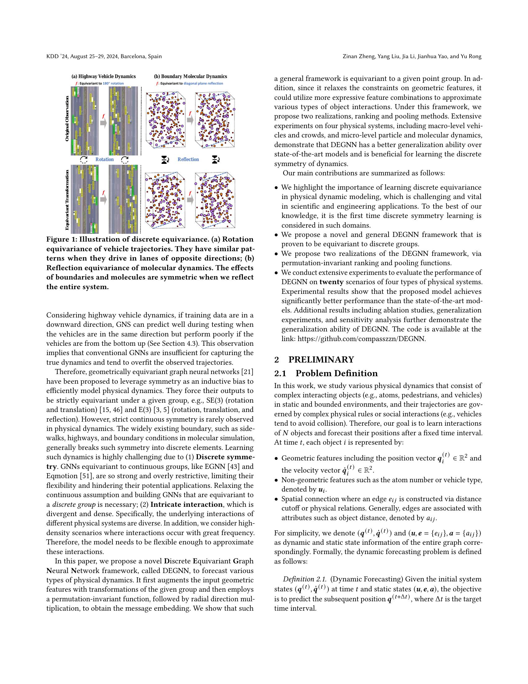 Relaxing Continuous Constraints of Equivariant Graph Neural Networks for Physical Dynamics ...