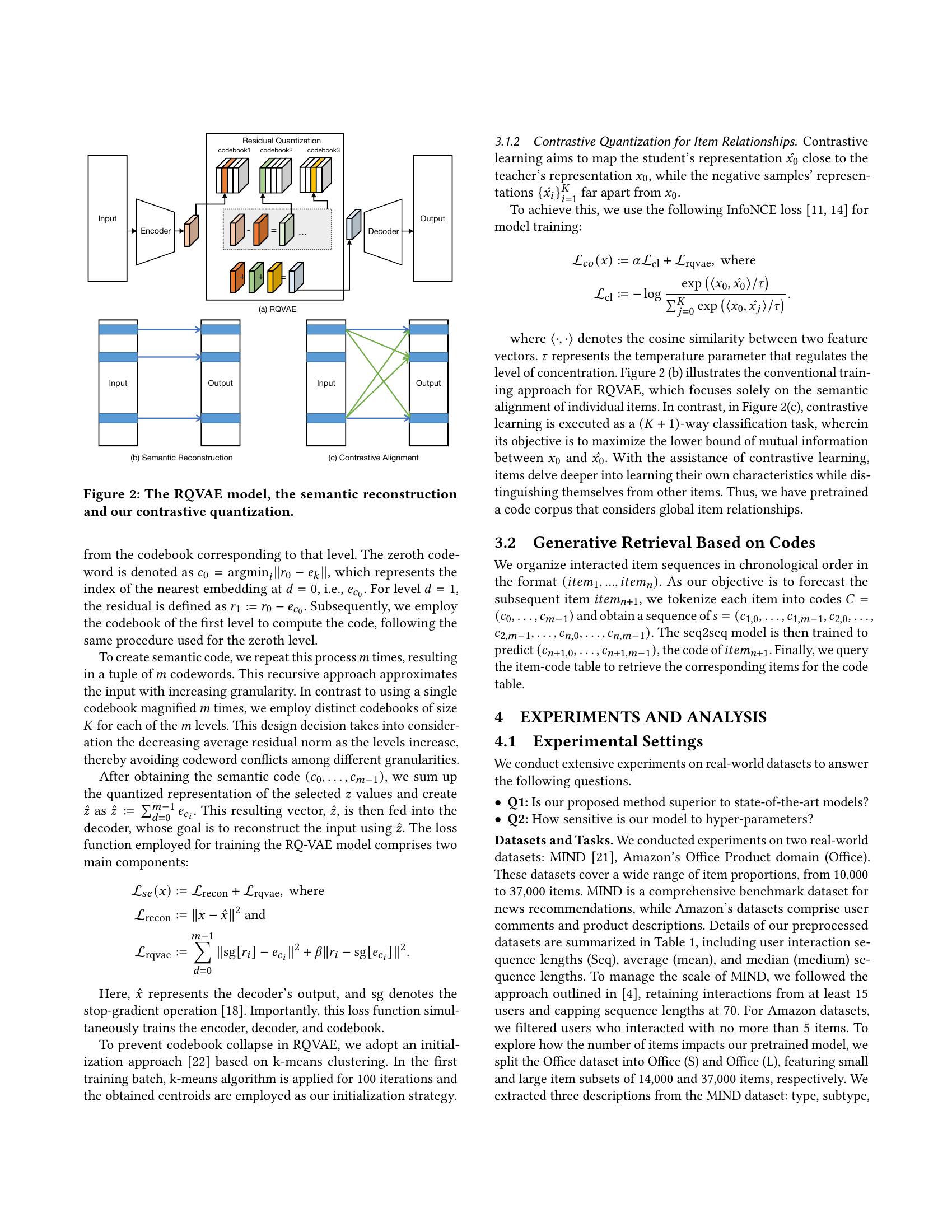 Contrastive Quantization based Semantic Code for Generative Recommendation - 智源社区论文