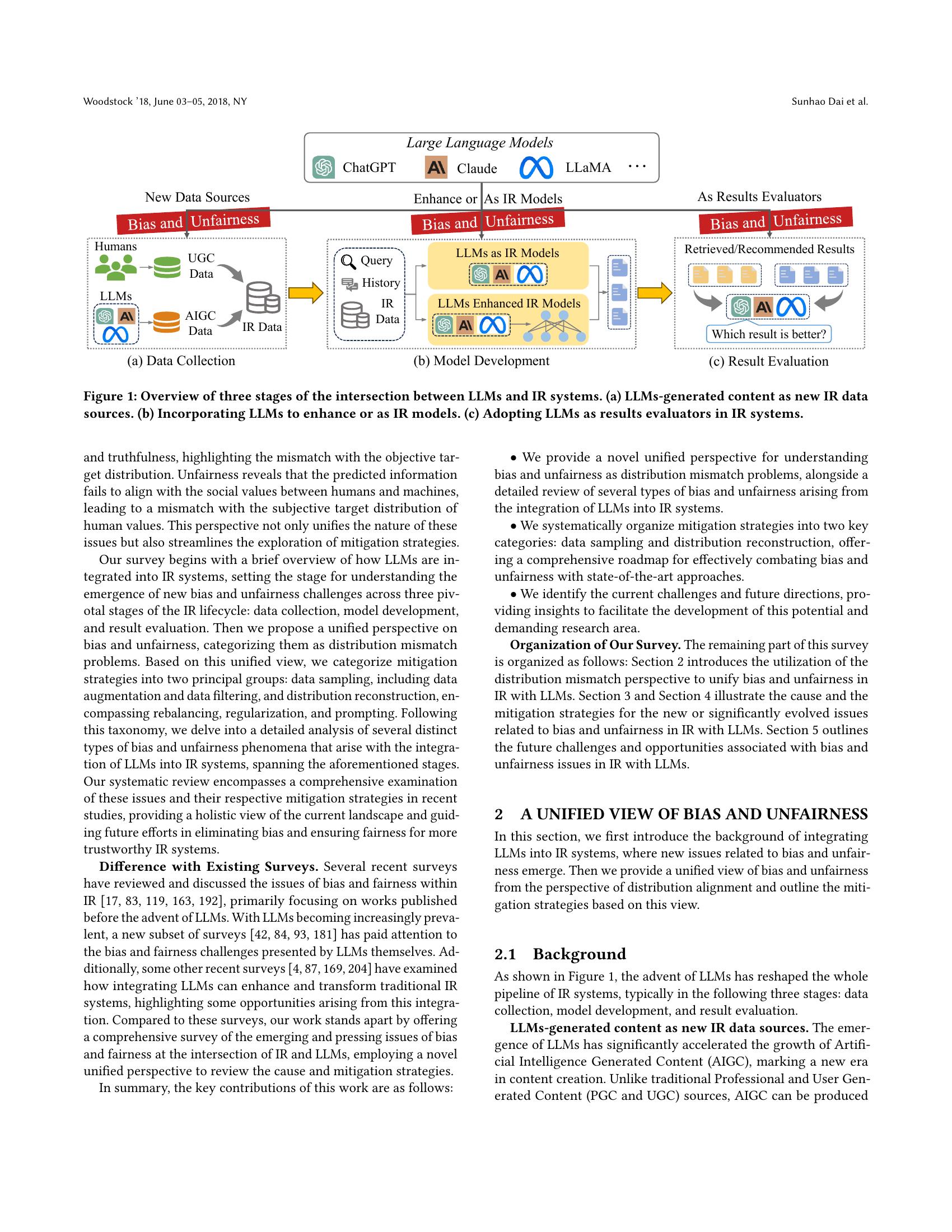 Unifying Bias and Unfairness in Information Retrieval: A Survey of Challenges and Opportunities ...