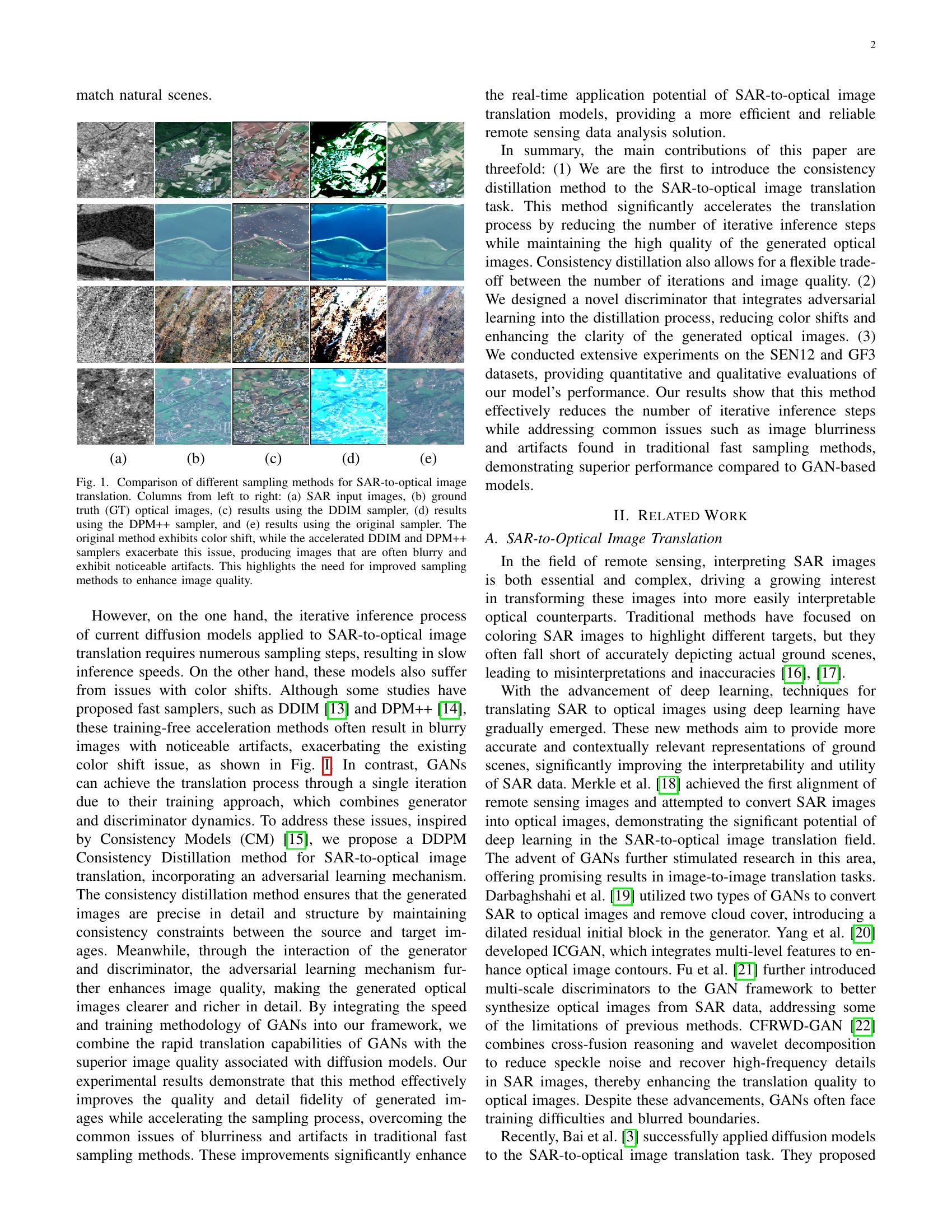 Accelerating Diffusion for SAR-to-Optical Image Translation via ...