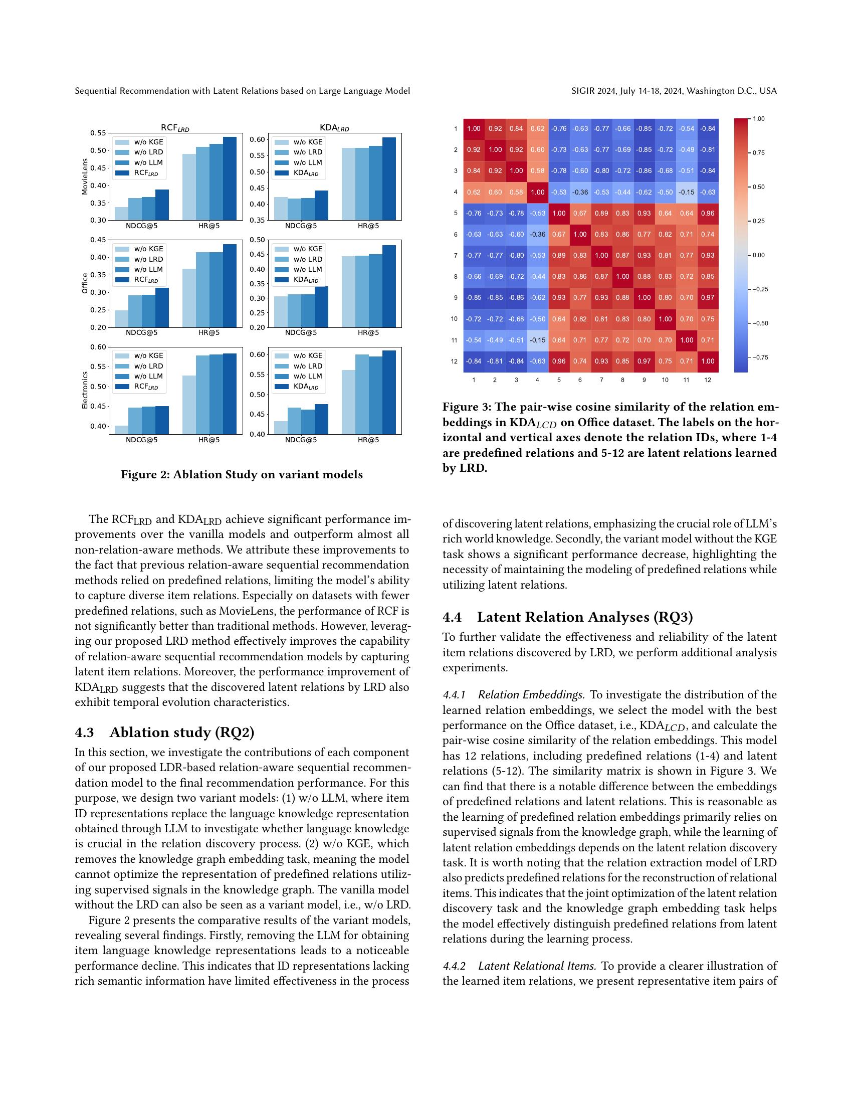 Sequential Recommendation with Latent Relations based on Large Language Model - 智源社区论文