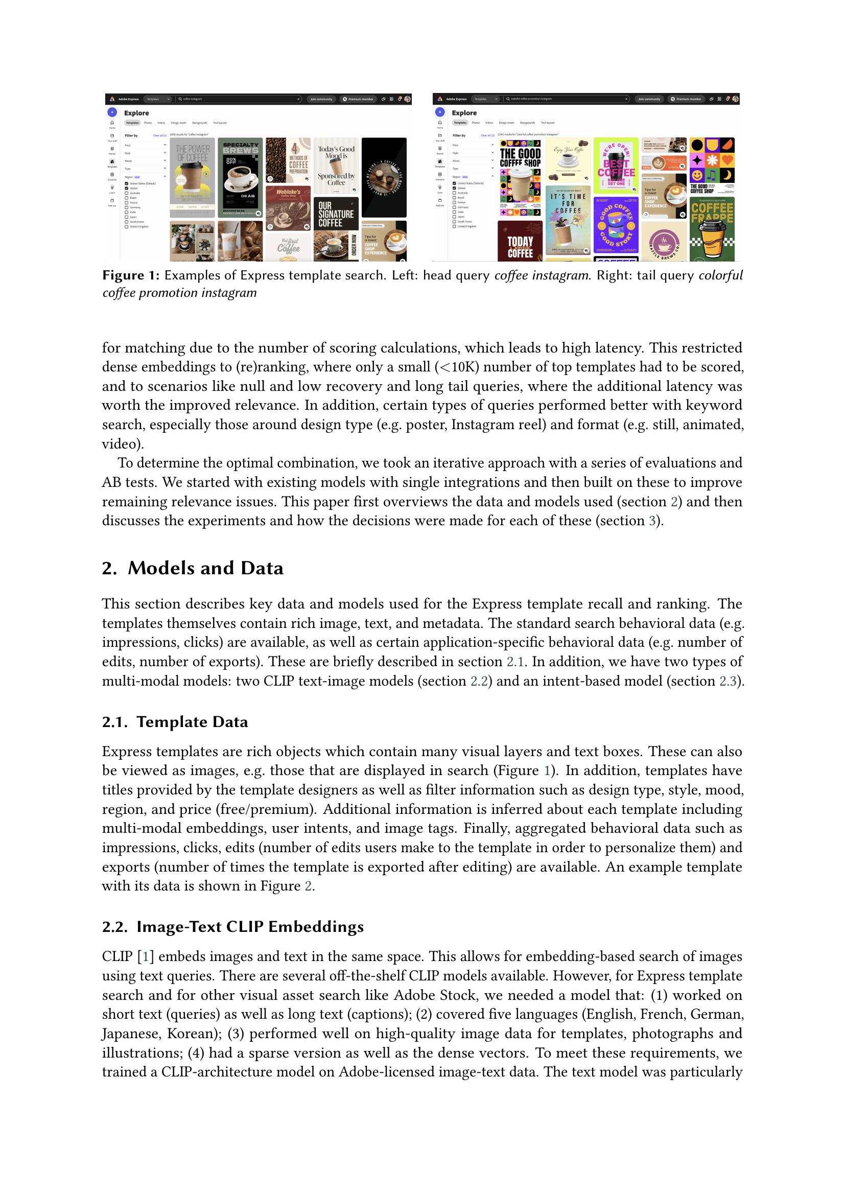 Smart Multi-Modal Search: Contextual Sparse and Dense Embedding Integration in Adobe Express - 智 ...