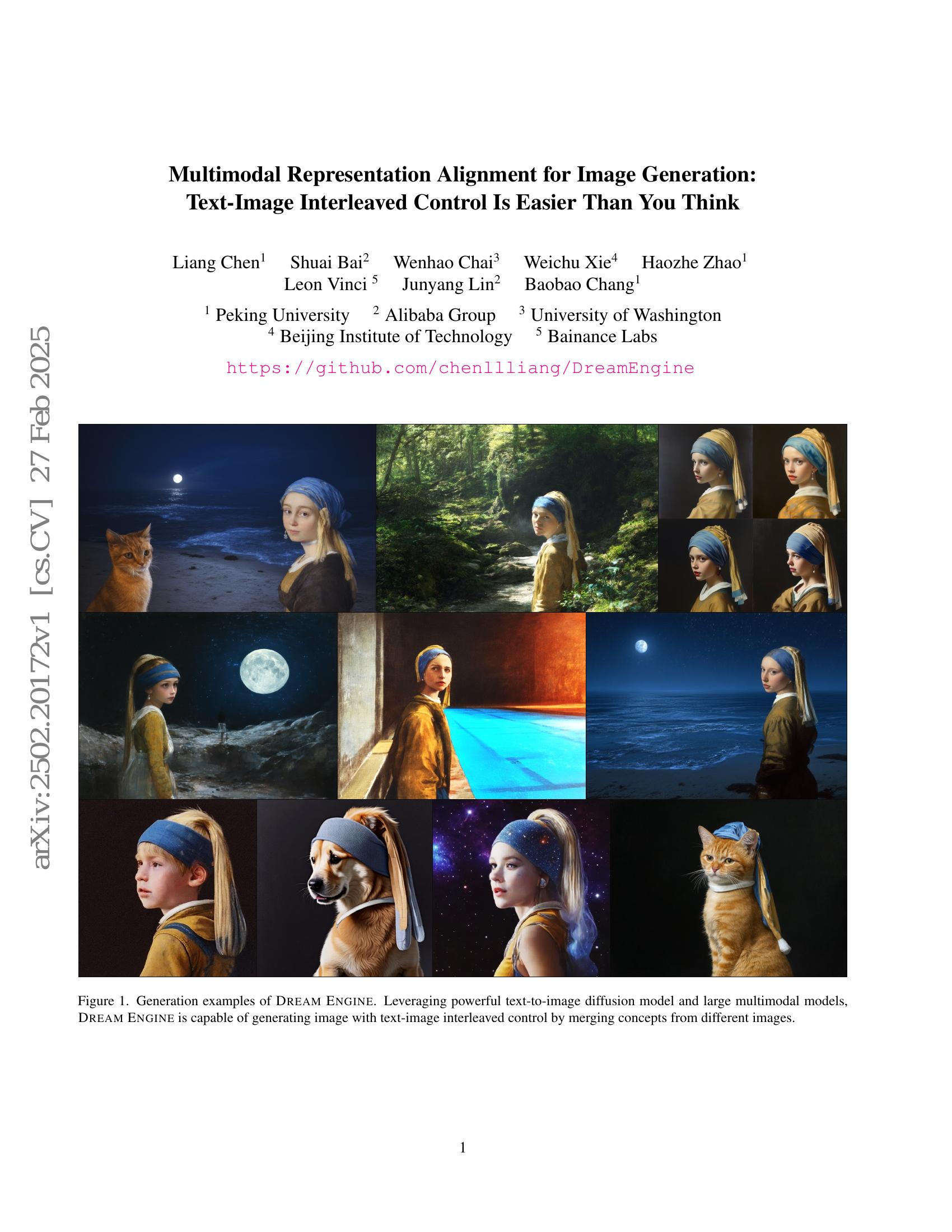 Multimodal Representation Alignment for Image Generation: Text-Image ...